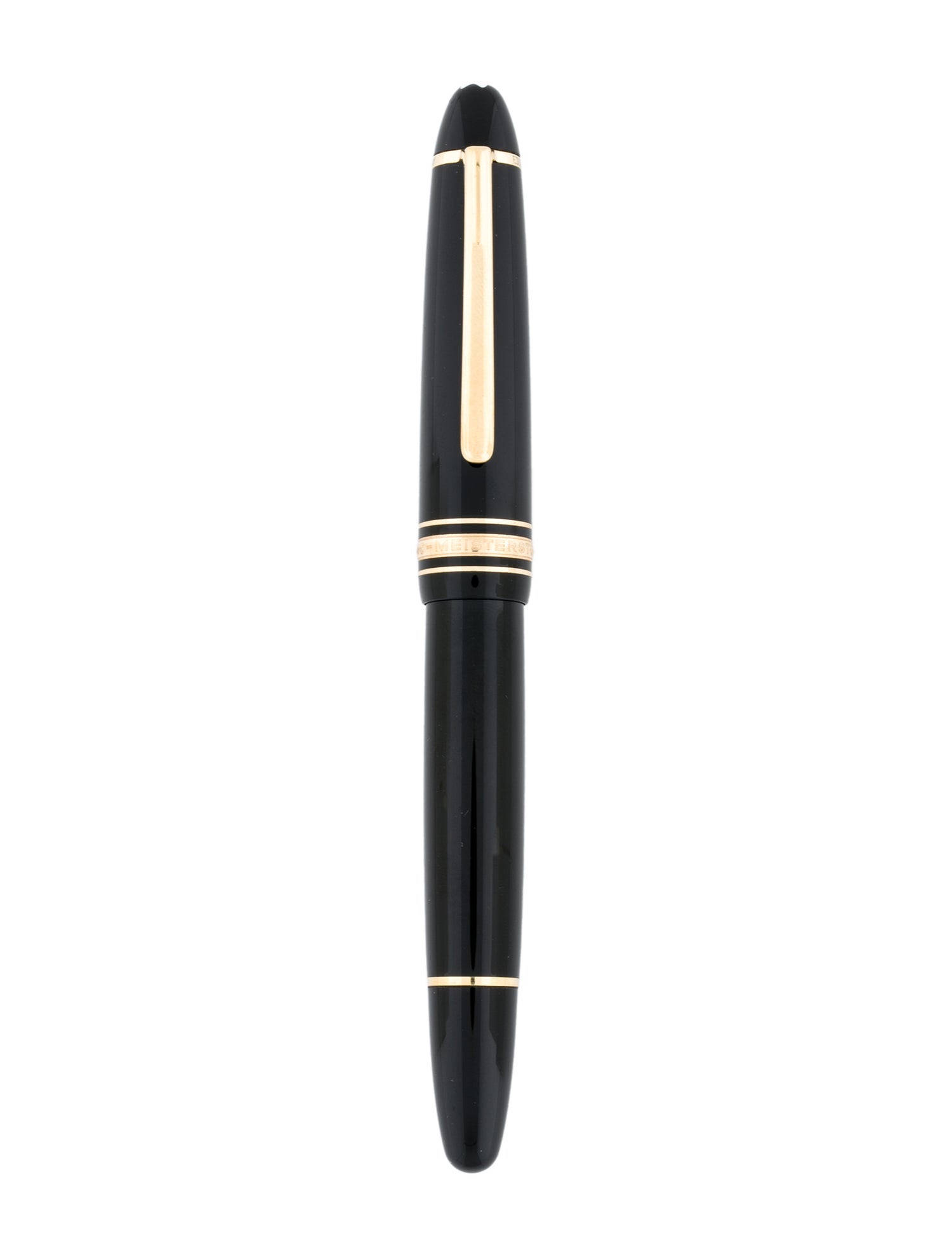 Montblanc Meisterstück 146 LeGrand Fountain Pen - Black Books ...