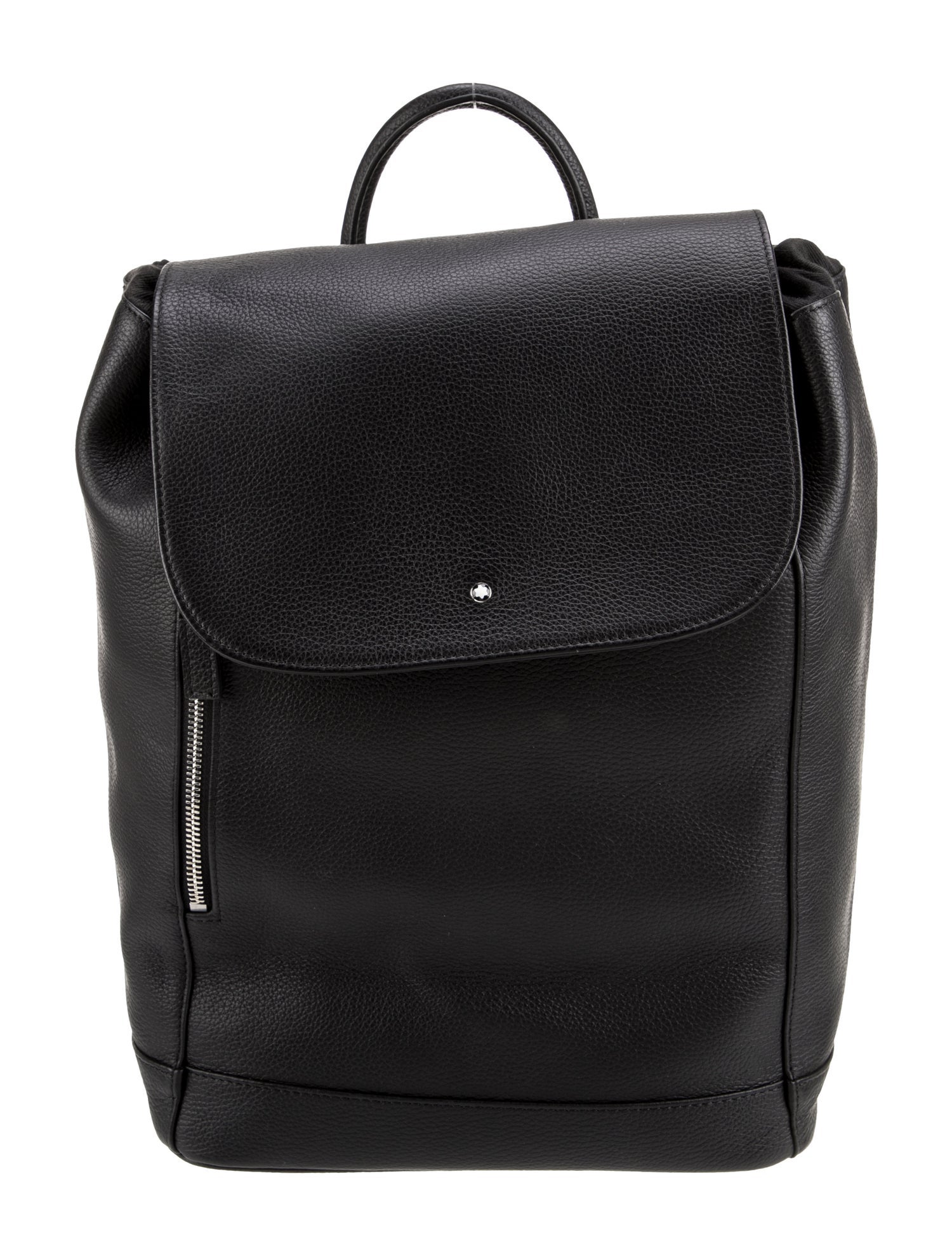 Montblanc Leather Backpack - Black Backpacks, Bags - MBL35754 | The ...