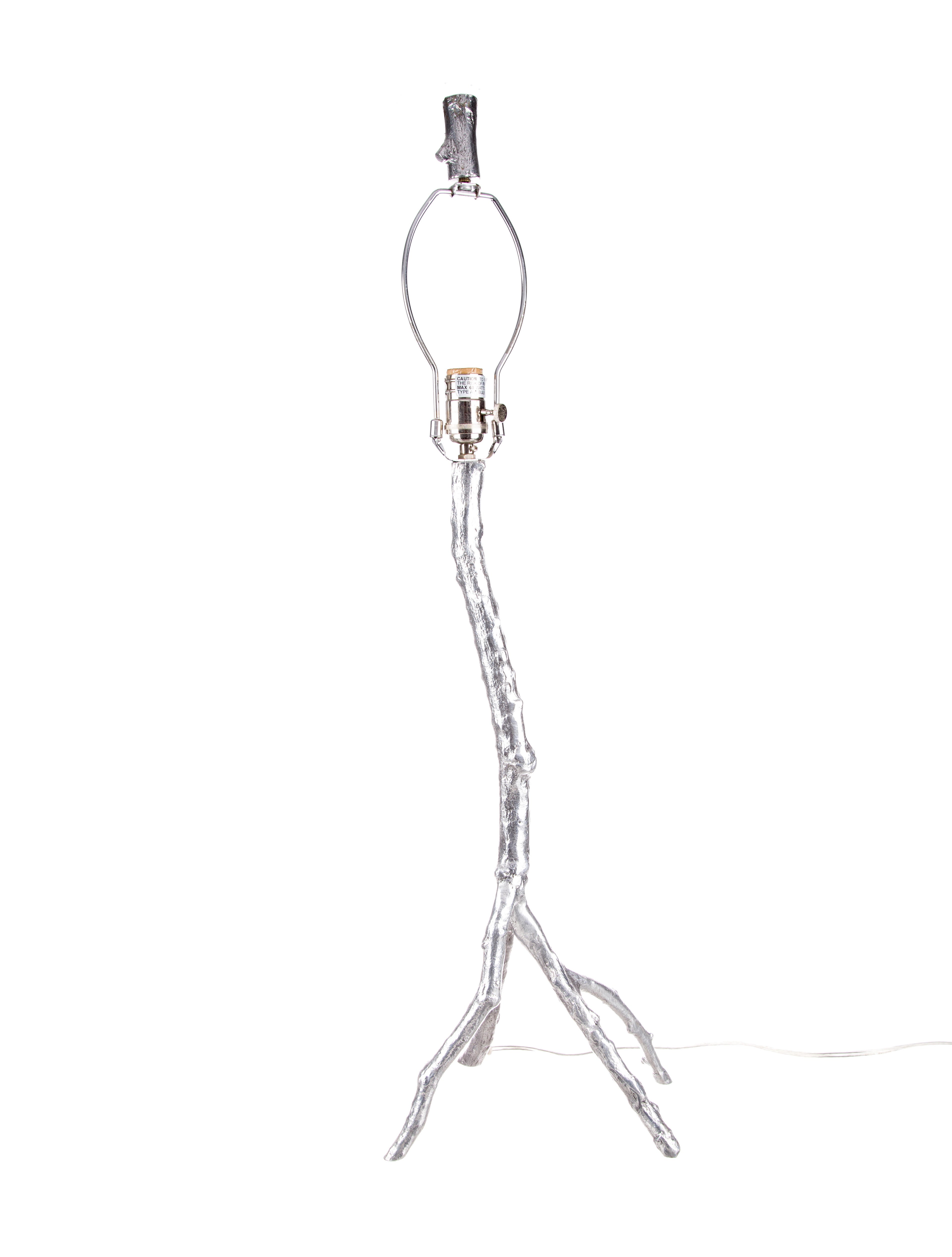 Michael Aram Enchanted Forest Table Lamp - Silver Table Lamps, Lighting ...
