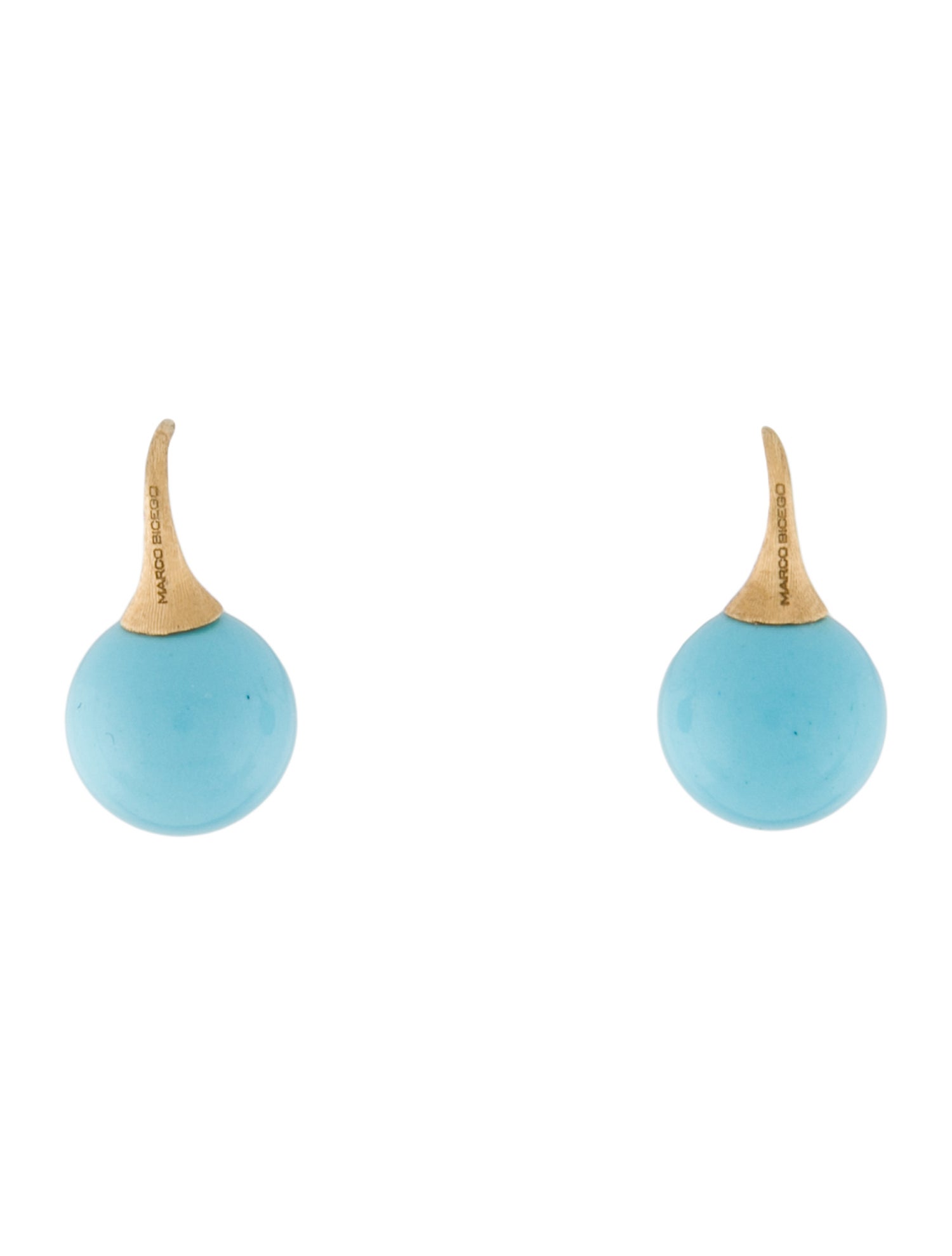 Celine Céline Baroque Pearl Drop Earrings - Gold-Tone Metal Drop ...