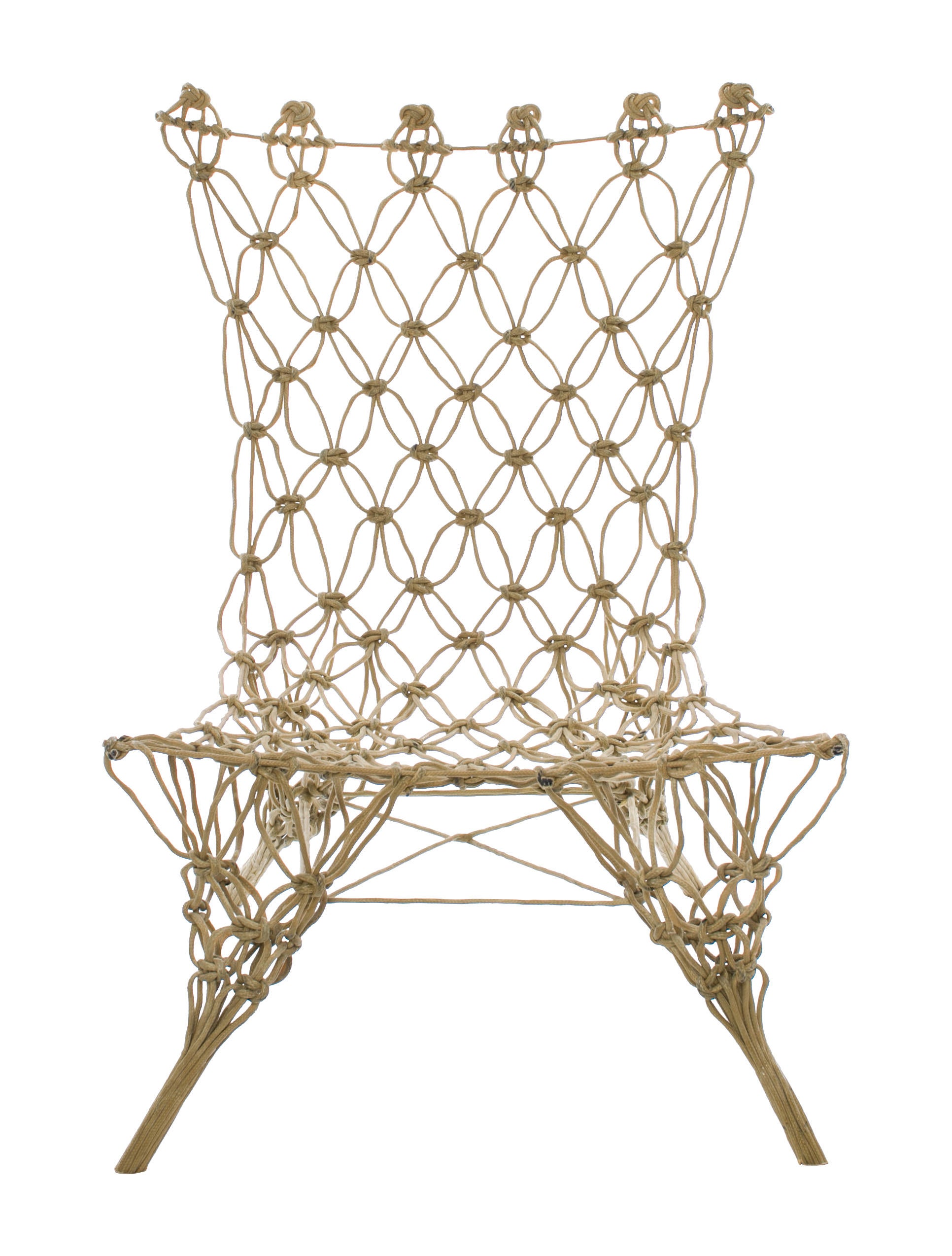 Marcel Wanders Knotted Chair - Neutrals - MCE20003 | The RealReal
