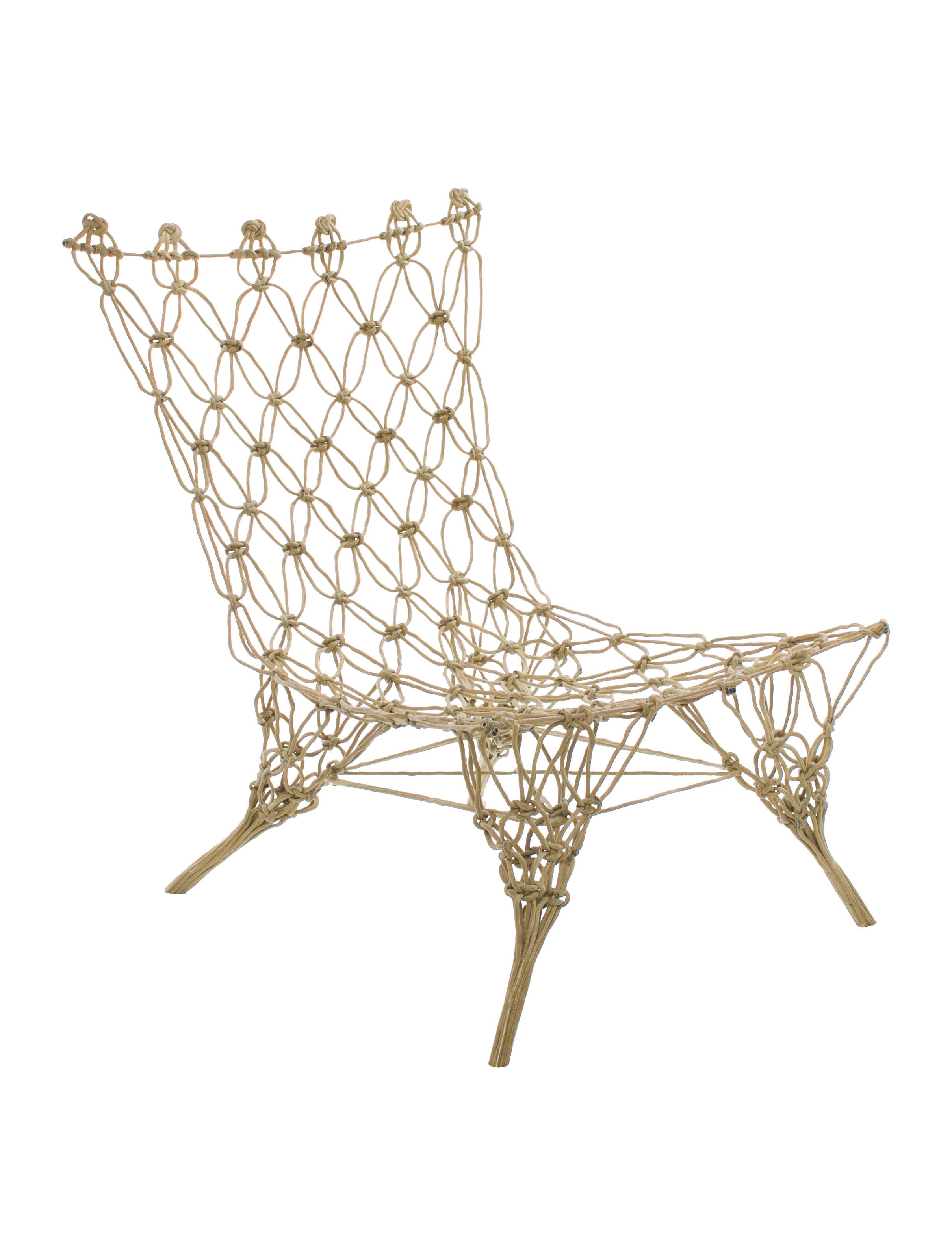 Marcel Wanders Knotted Chair - Neutrals - MCE20003 | The RealReal