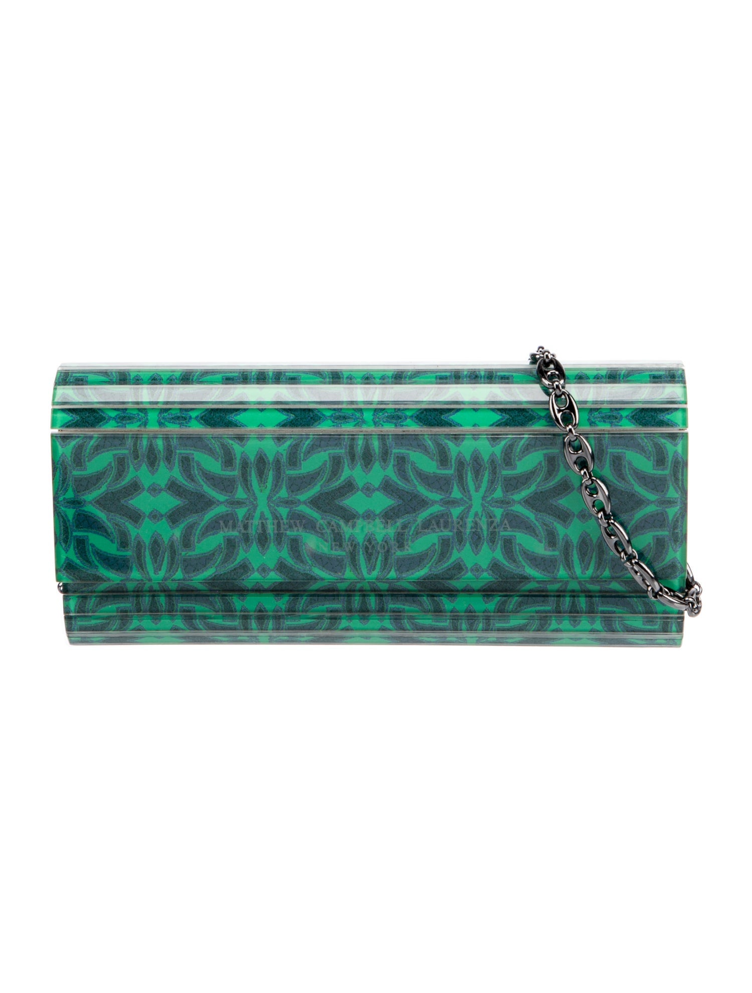 MCL by Matthew Campbell Laurenza Acrylic Crossbody Bag - Green ...