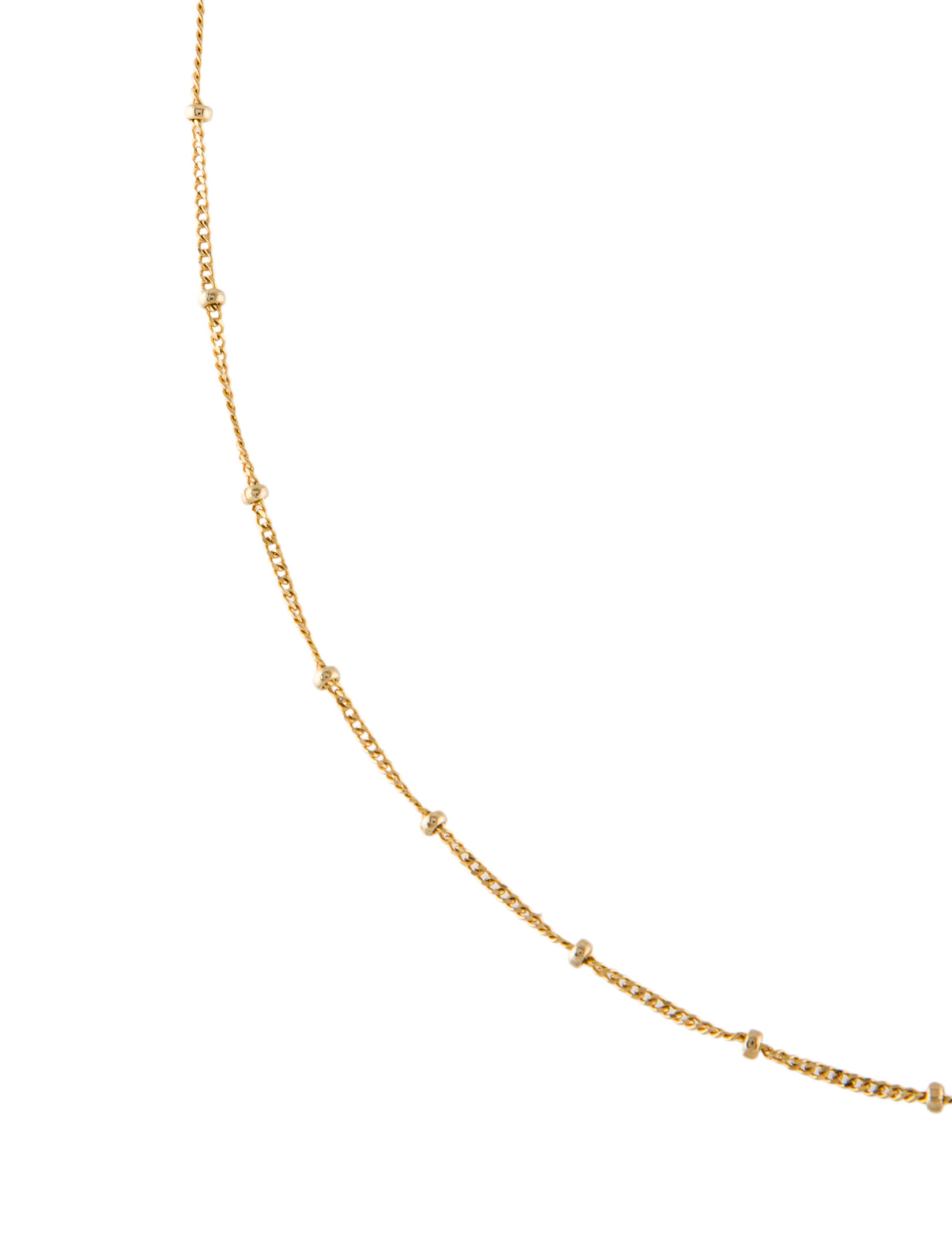 Mejuri 14K Spheres Chain Necklace - Station, Necklaces - MEJUR21373 ...