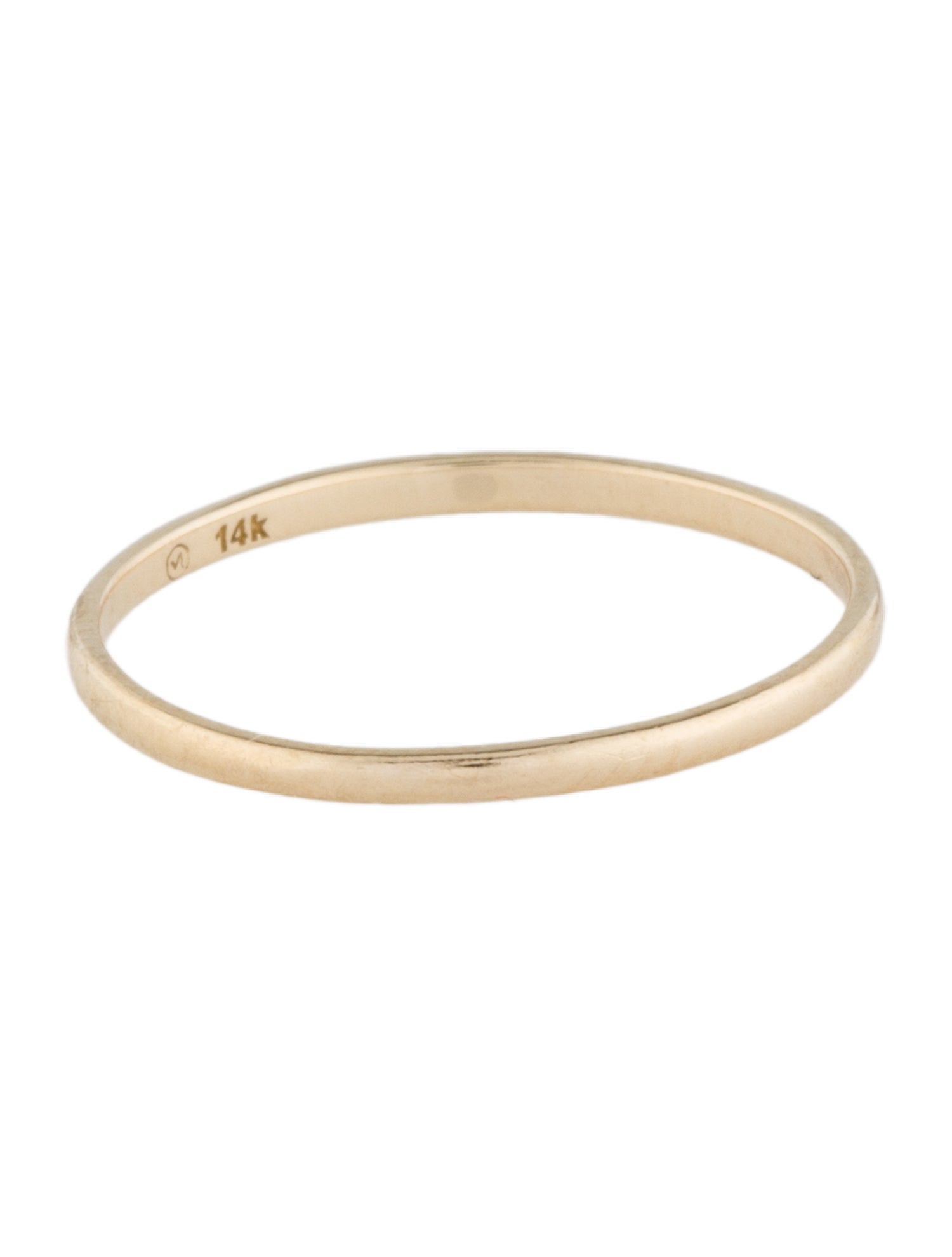 Mejuri 14K Stacker Band Ring - 14K Yellow Gold Band, Rings - MEJUR23183 ...