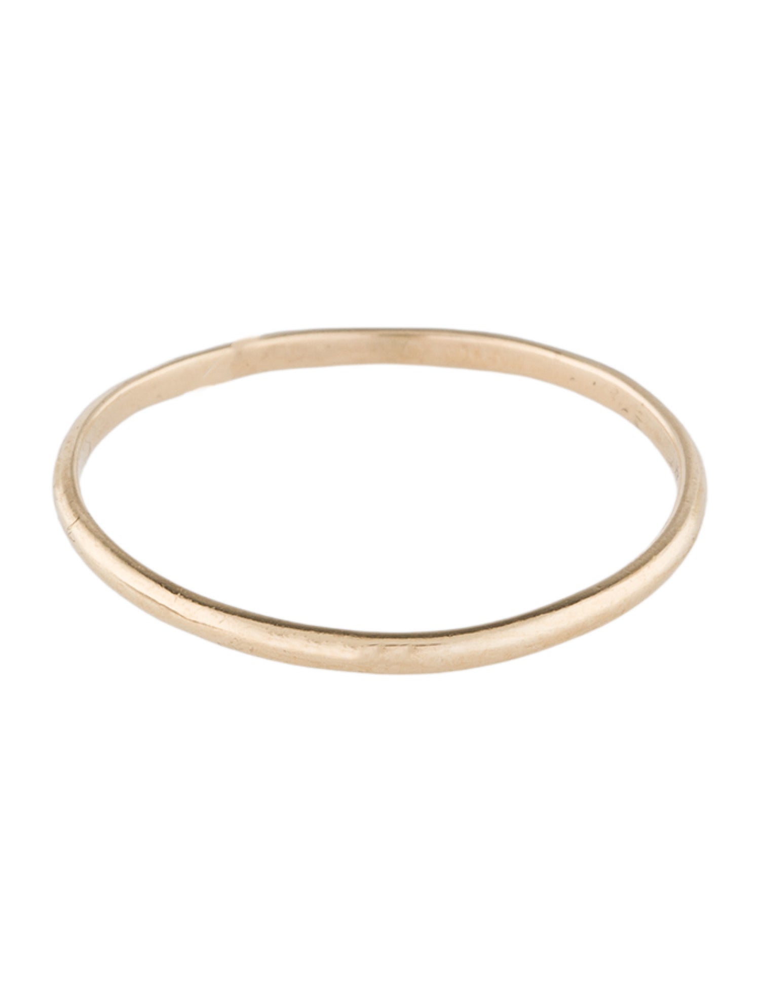 Ring 14K Diamond Band - 14K Yellow Gold Band, Rings - RRING276287 | The RealReal