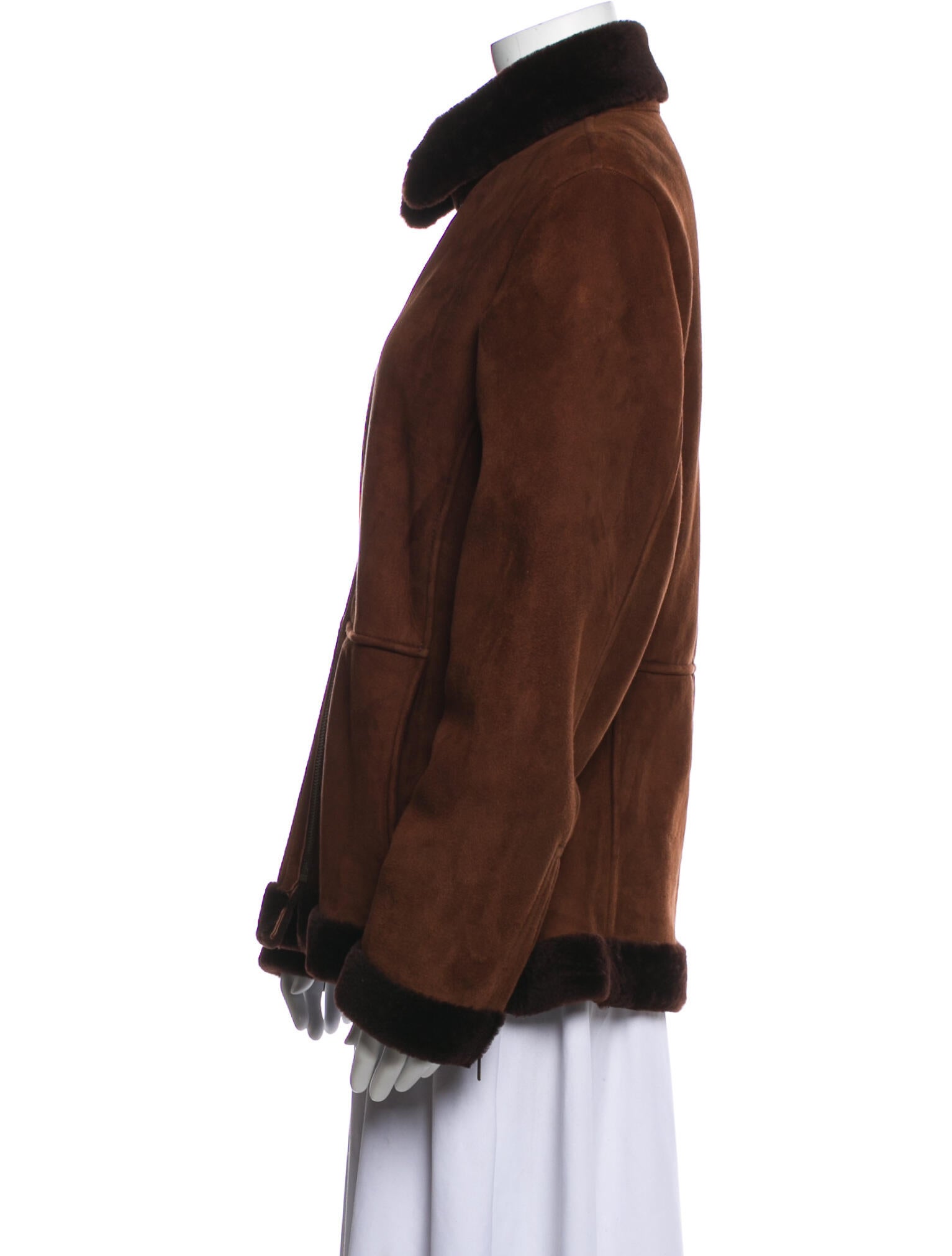 Marco Gianotti Fur Coat - Brown Coats, Clothing - MGAIR20035 | The RealReal