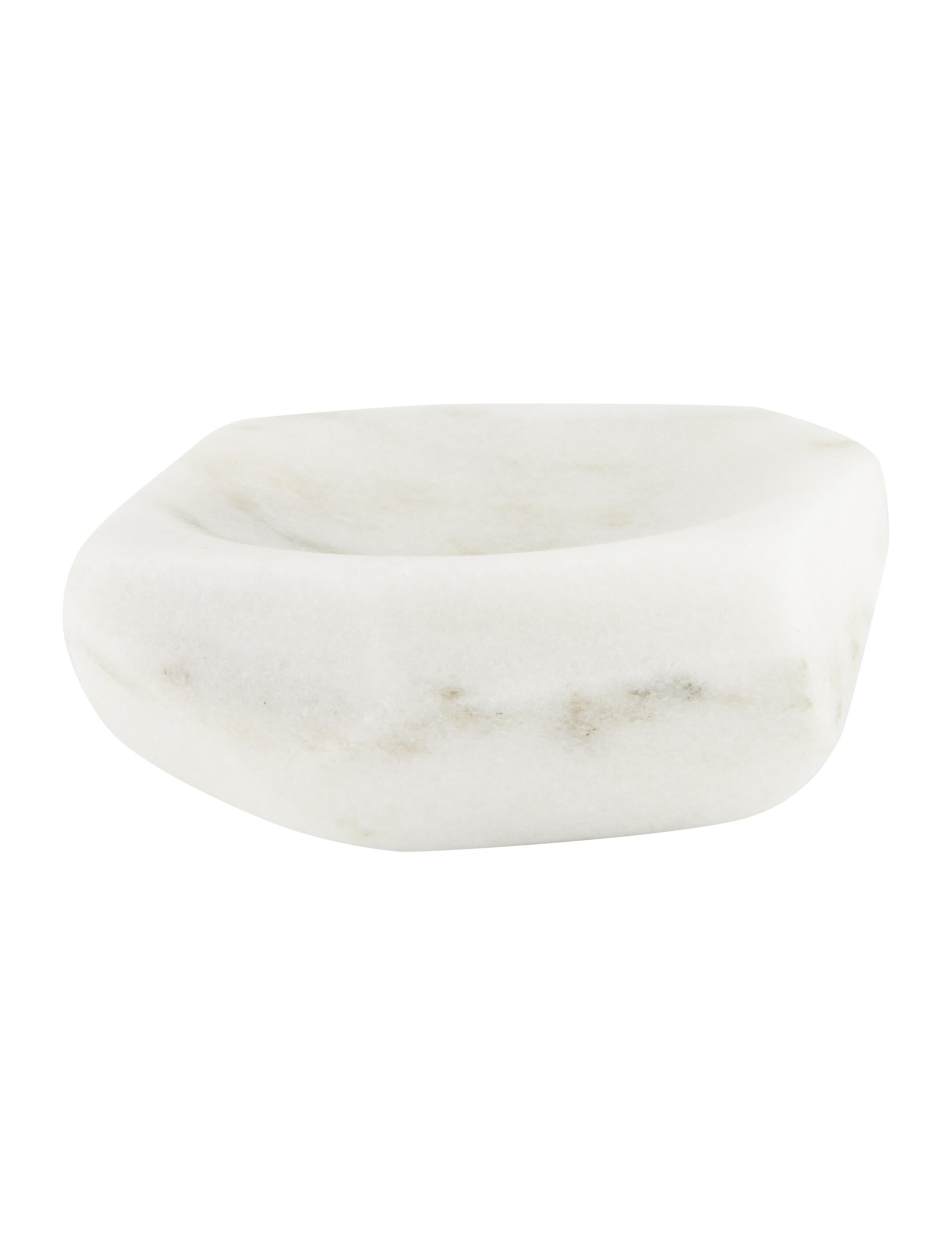 Morgan Gilbreath Upcycled Marble Salt Cellar - White Kitchenware ...