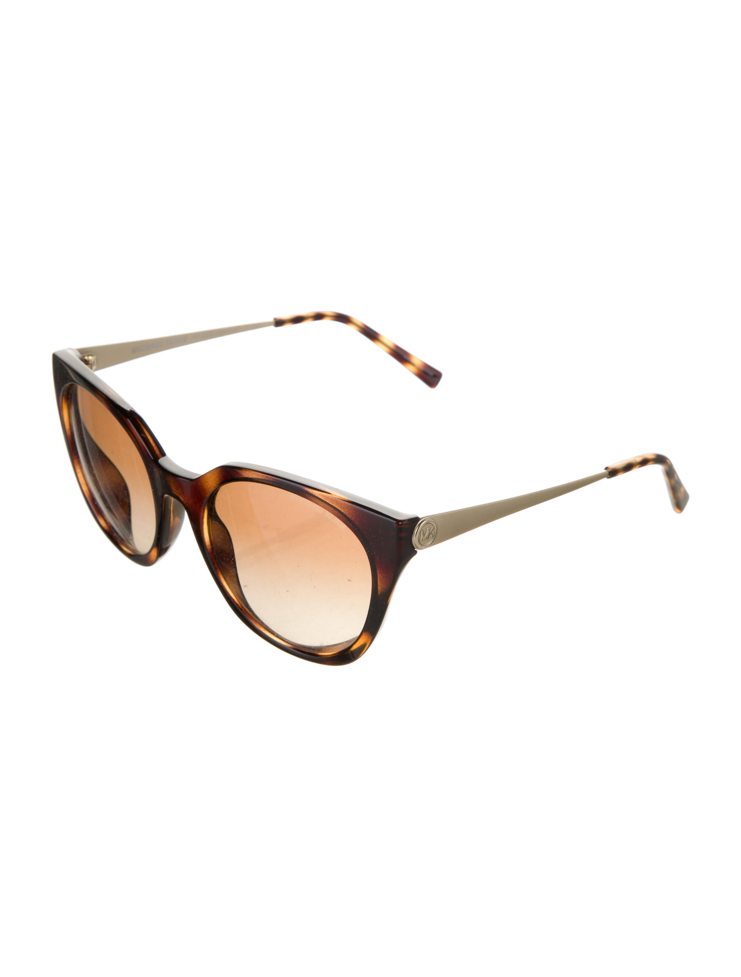 Michael Kors Cat-Eye Tinted Sunglasses - Brown Sunglasses, Accessories ...