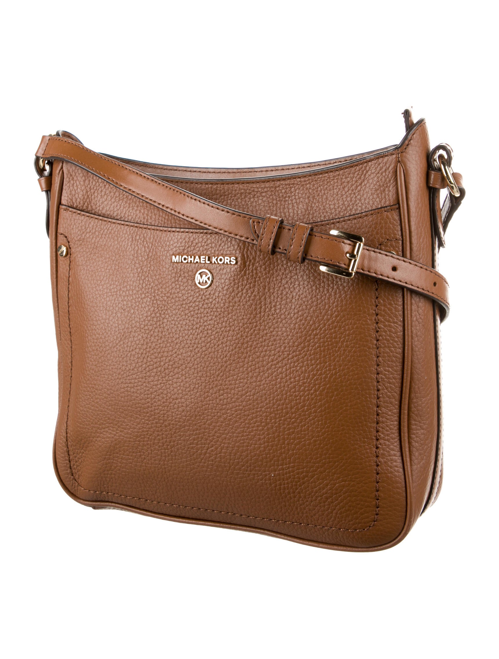 Michael Kors Leather Crossbody Bag - Brown Crossbody Bags, Handbags - MIC201722 | The RealReal