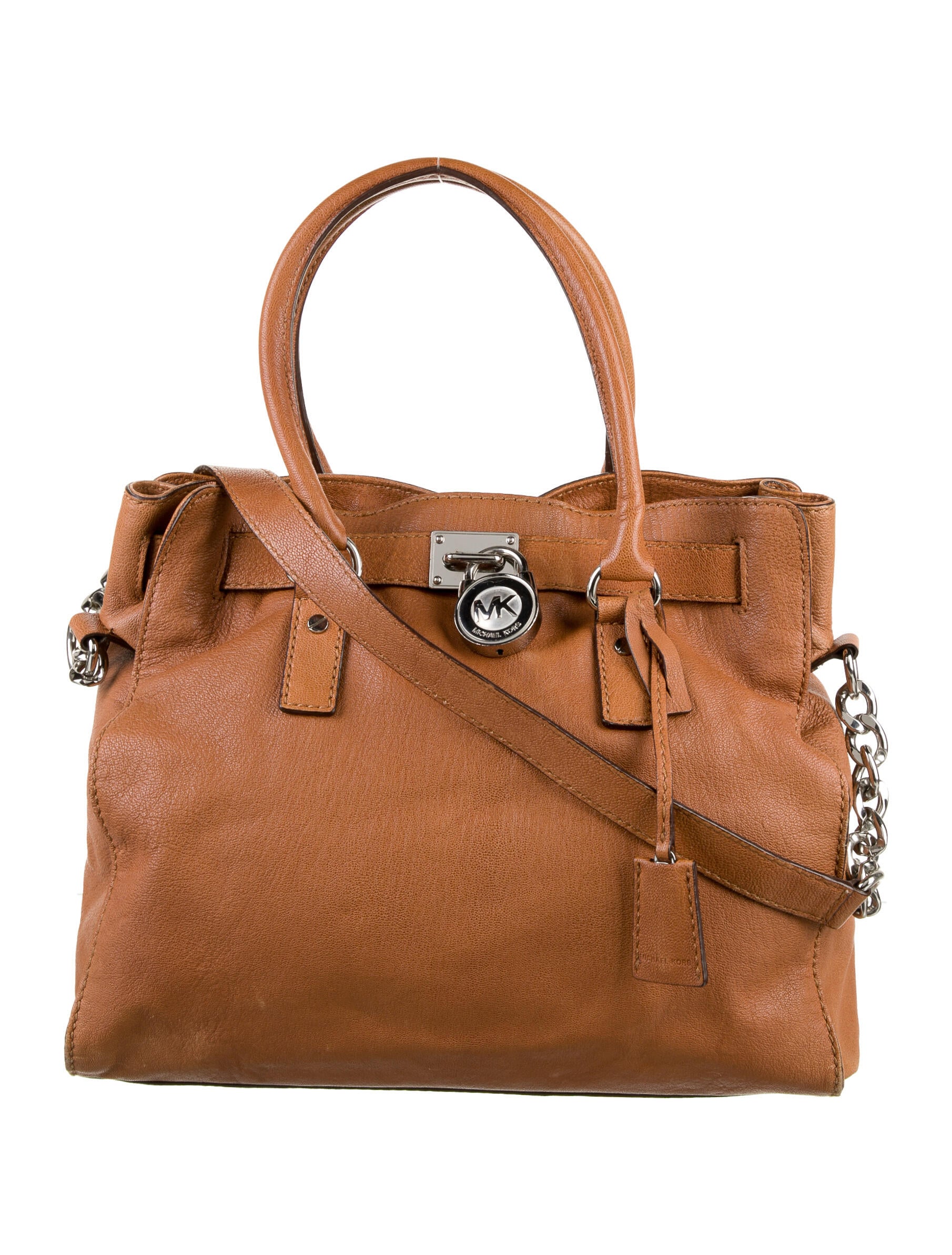 Michael Kors Leather Shoulder Bag - Brown Shoulder Bags, Handbags - MIC203975 | The RealReal