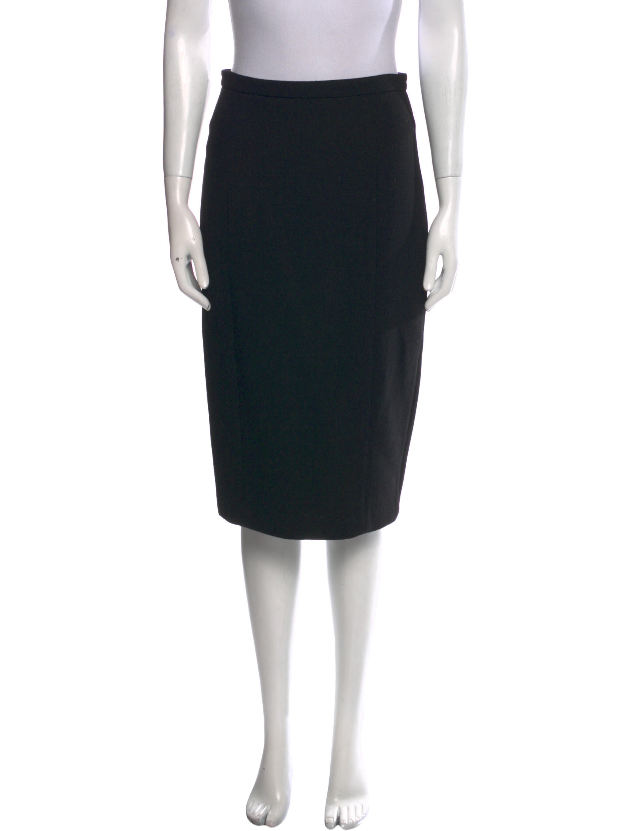 Michael Kors Knee-Length Skirt - Black Skirts, Clothing - MIC223646 | The RealReal