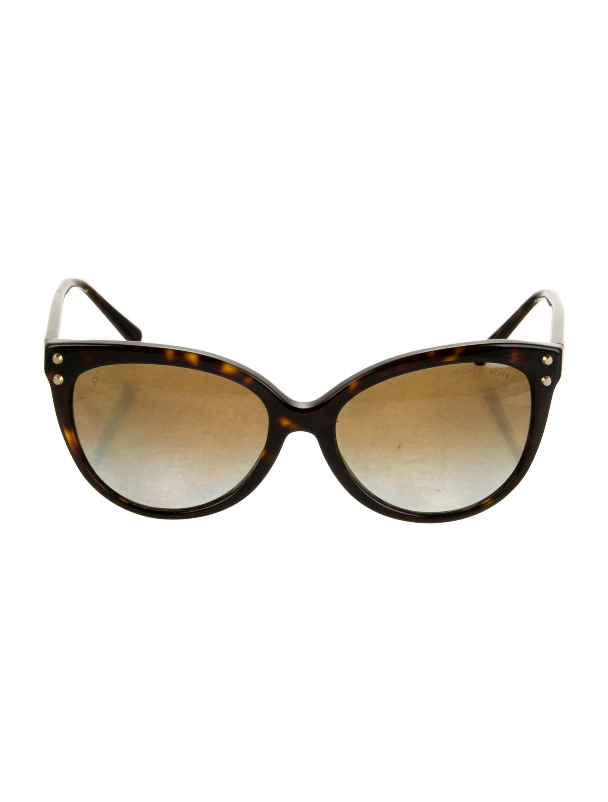 Michael Kors Jan Cat-Eye Sunglasses - Brown Sunglasses, Accessories ...