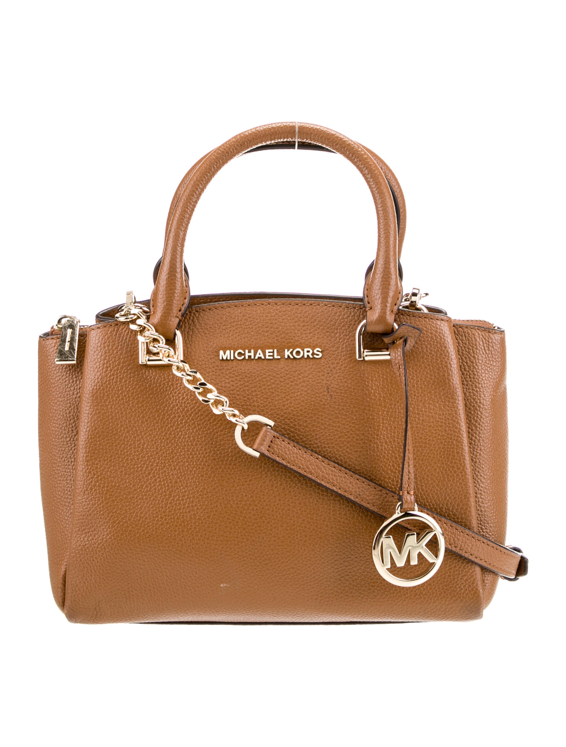 Michael Kors Leather Crossbody Bag - Brown Crossbody Bags, Handbags - MIC240362 | The RealReal