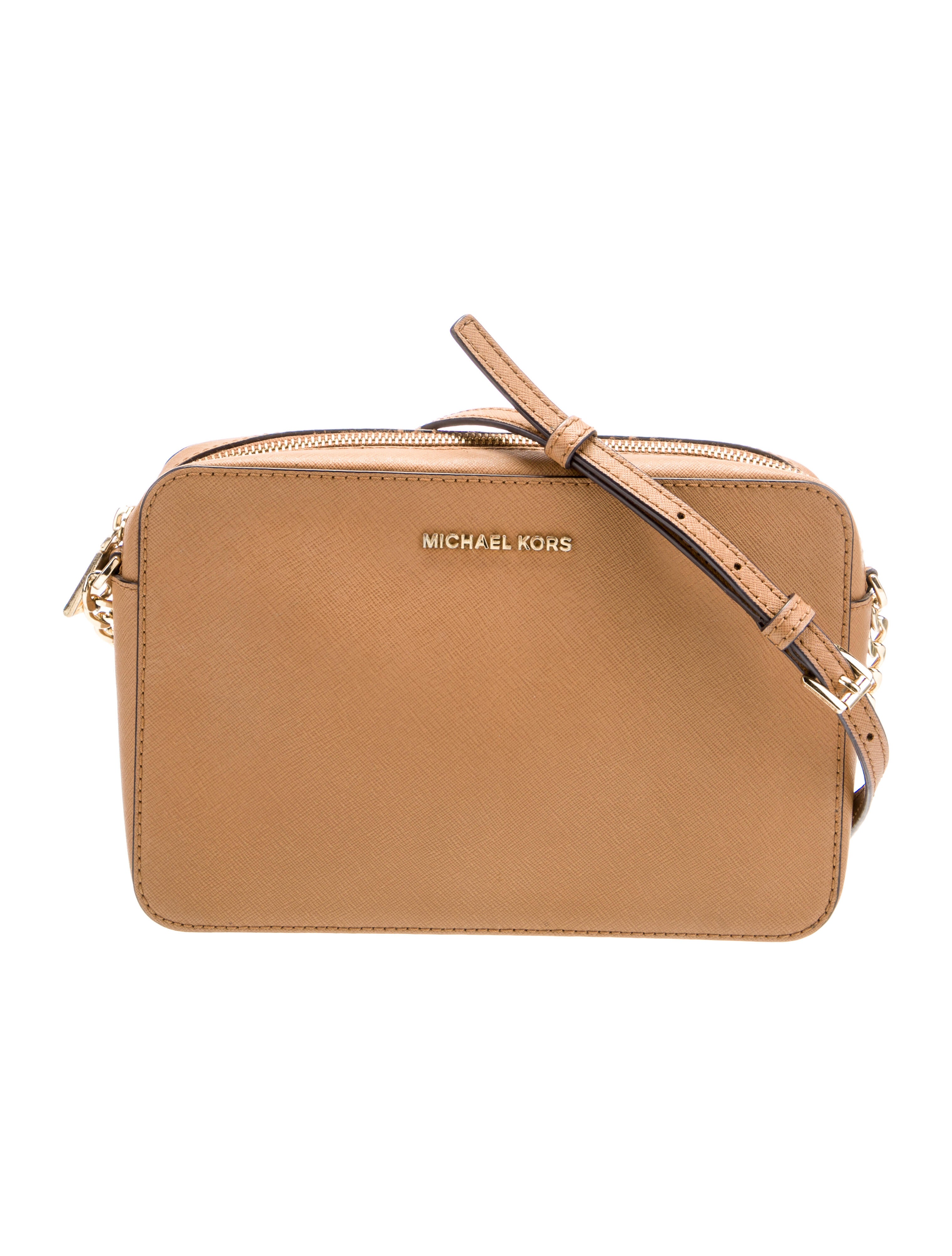 Michael Kors Leather Crossbody Bag - Neutrals Crossbody Bags, Handbags - MIC241761 | The RealReal