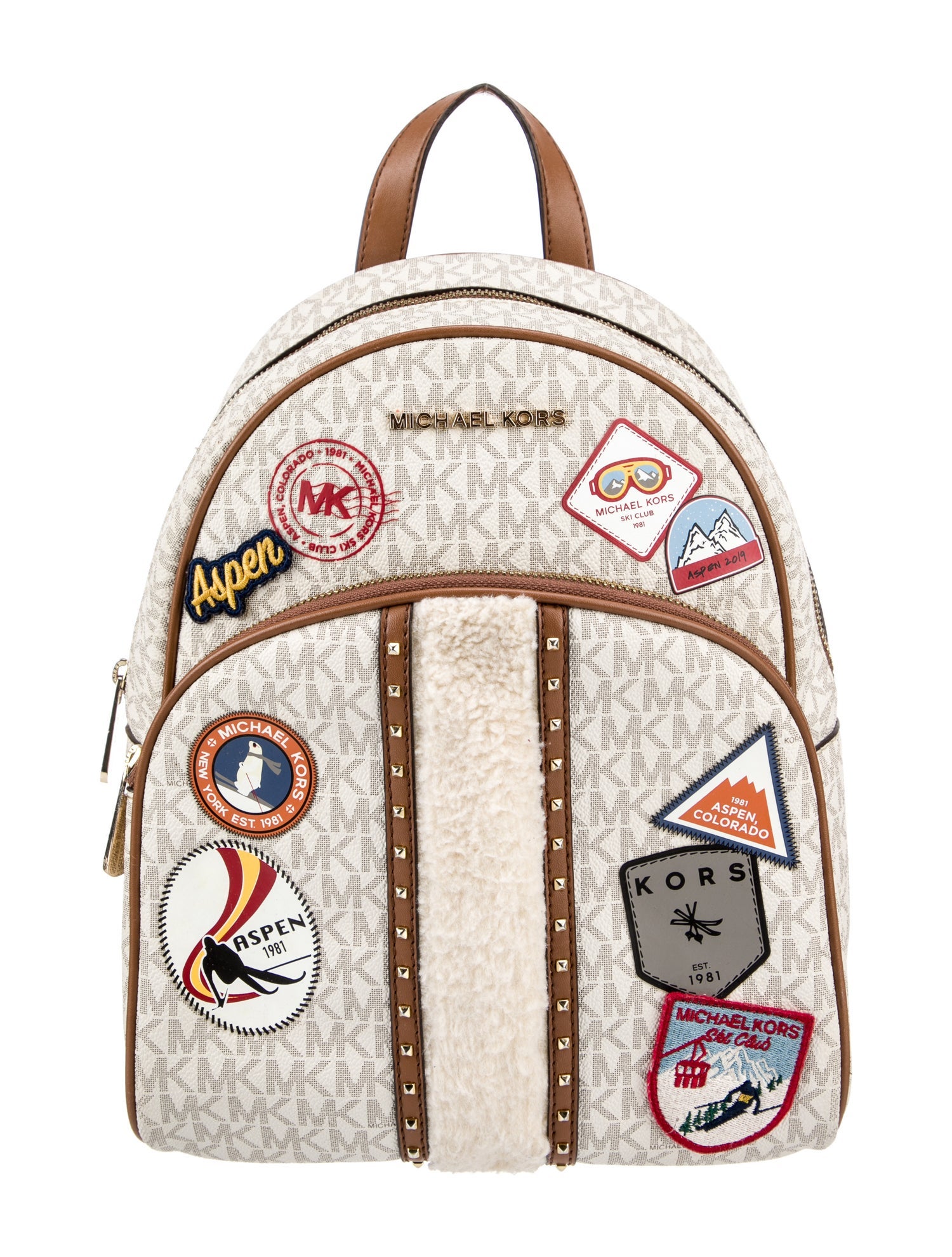 Michael Kors Solid Leather Backpack w/ Tags - Backpacks, Handbags | The ...