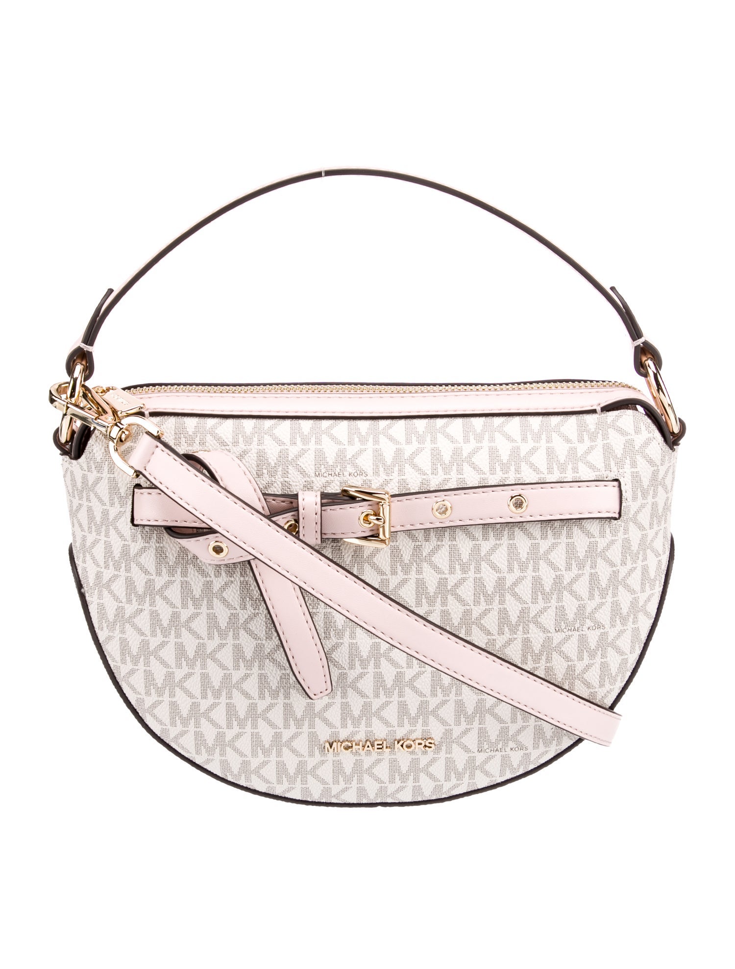 Michael Kors Emilia Crossbody Bag - Neutrals Crossbody Bags, Handbags ...