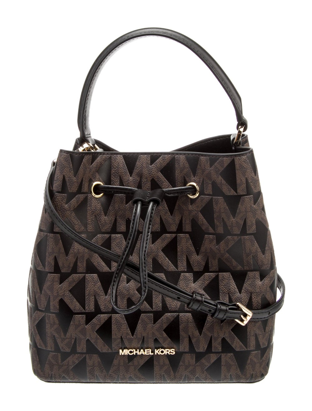 Michael Kors Leather Bucket Bag - Brown Bucket Bags, Handbags ...