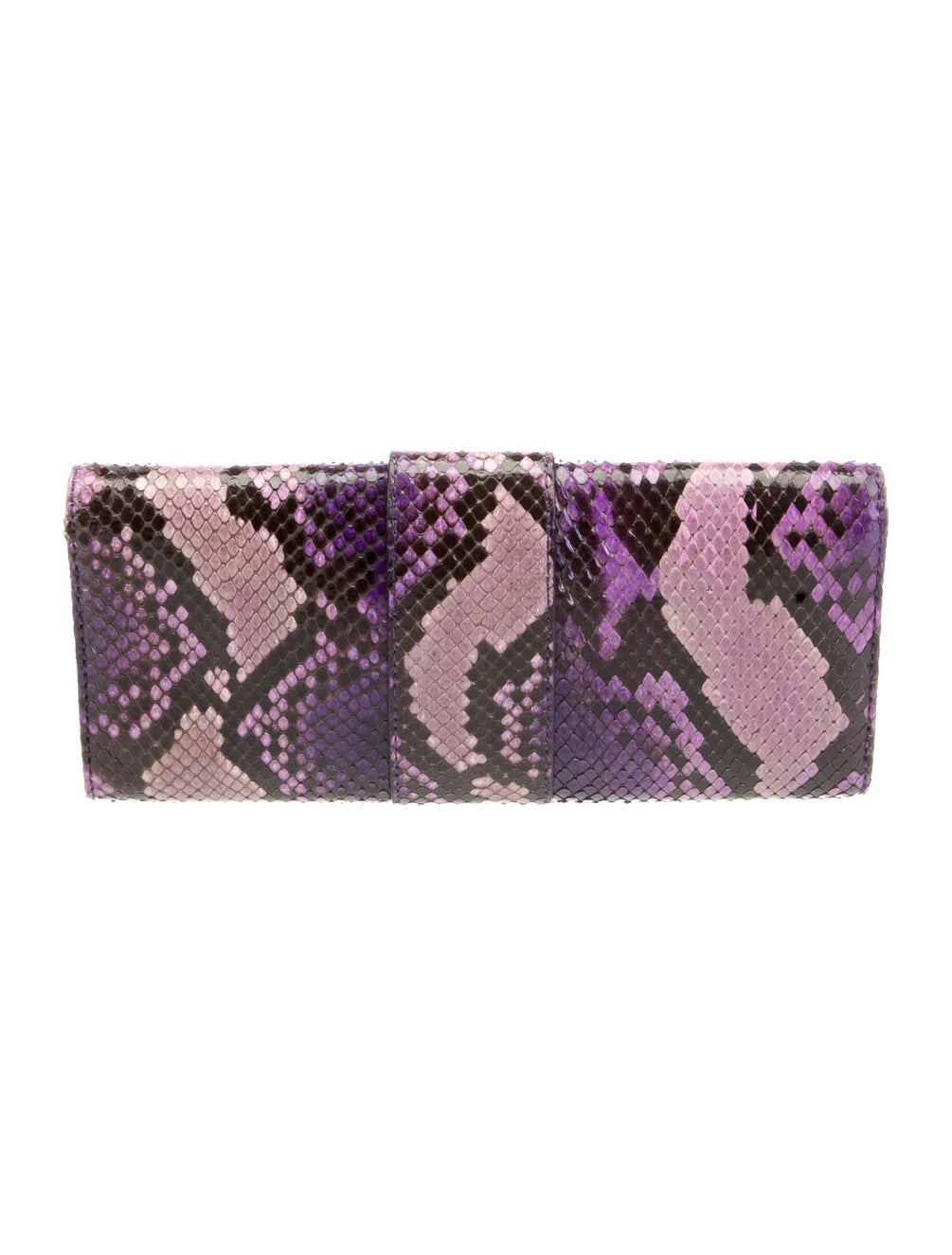 Michael Kors Snakeskin Clutch - Pink Clutches, Handbags - MIC261269 ...