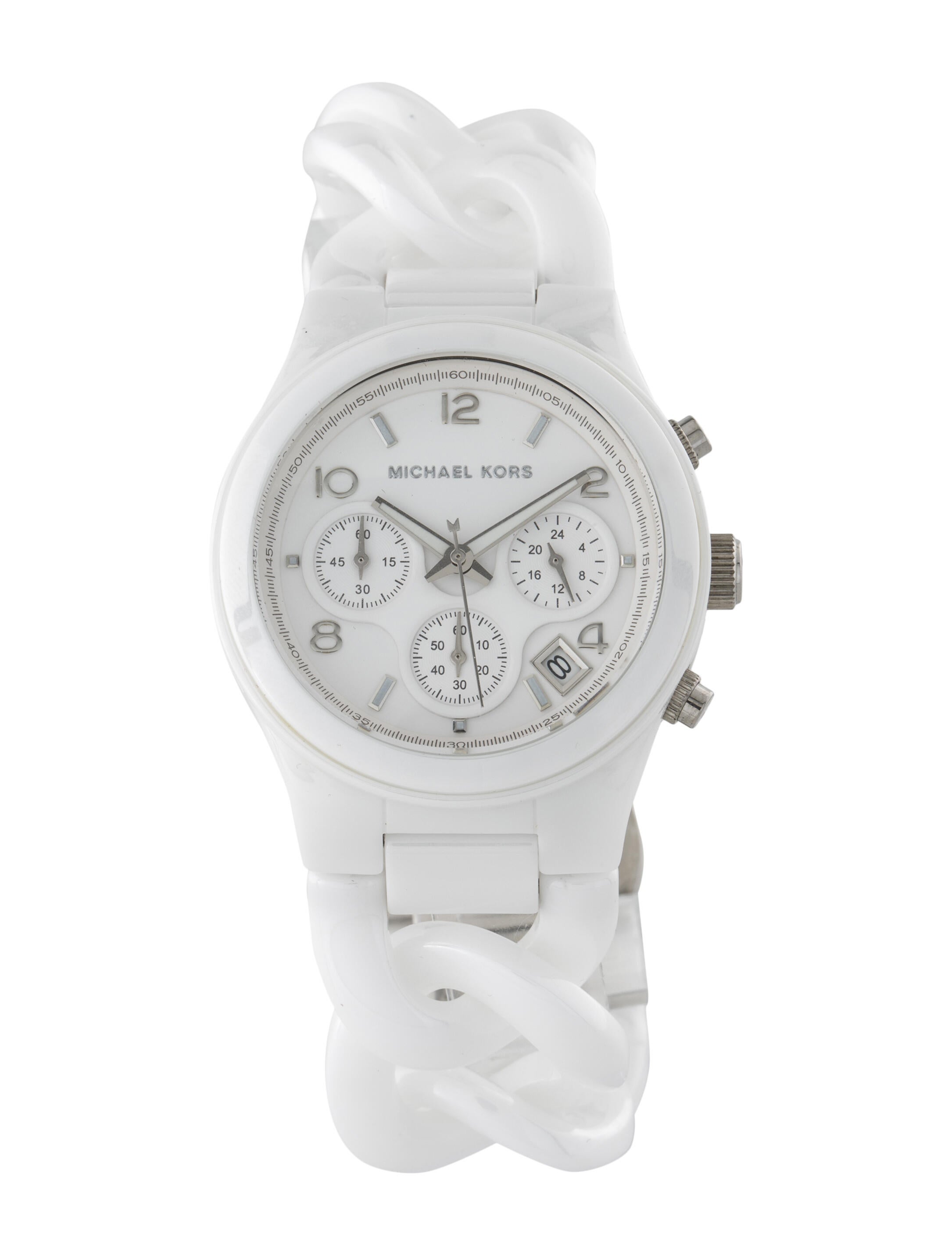 Michael Kors Ceramic Classic Chronograph Watch - MK-5387 | The RealReal