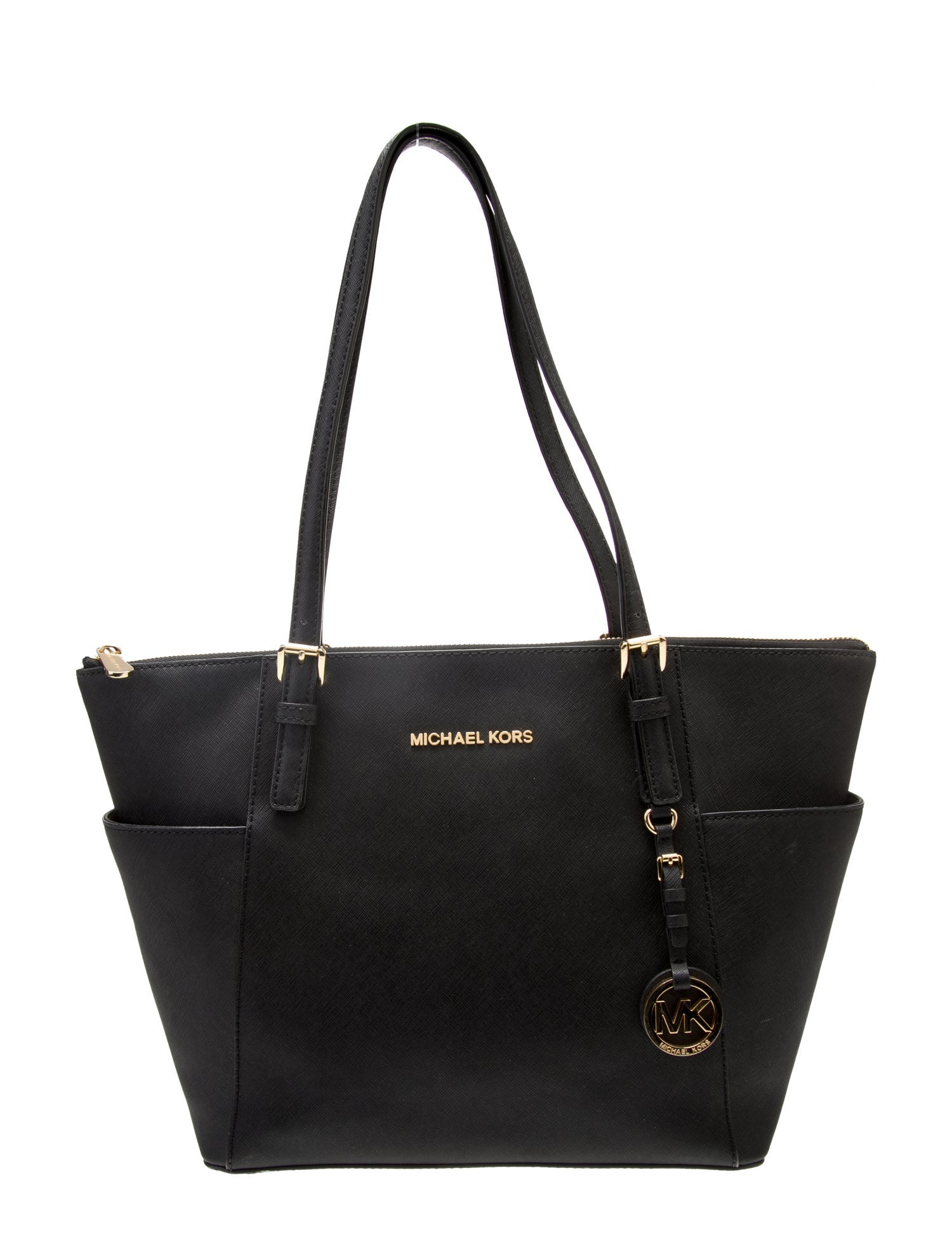 Michael Michael Kors Leather Tote Bag - Black Totes, Handbags ...