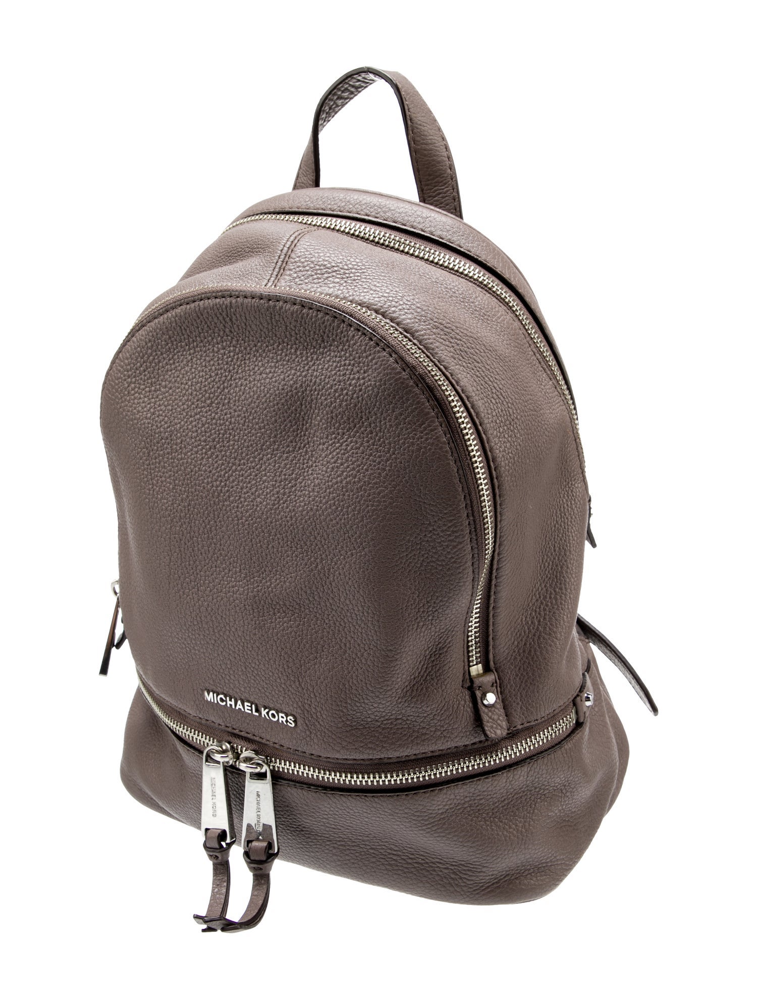 Michael Kors Leather Backpack - Black Backpacks, Handbags - MIC265909 ...