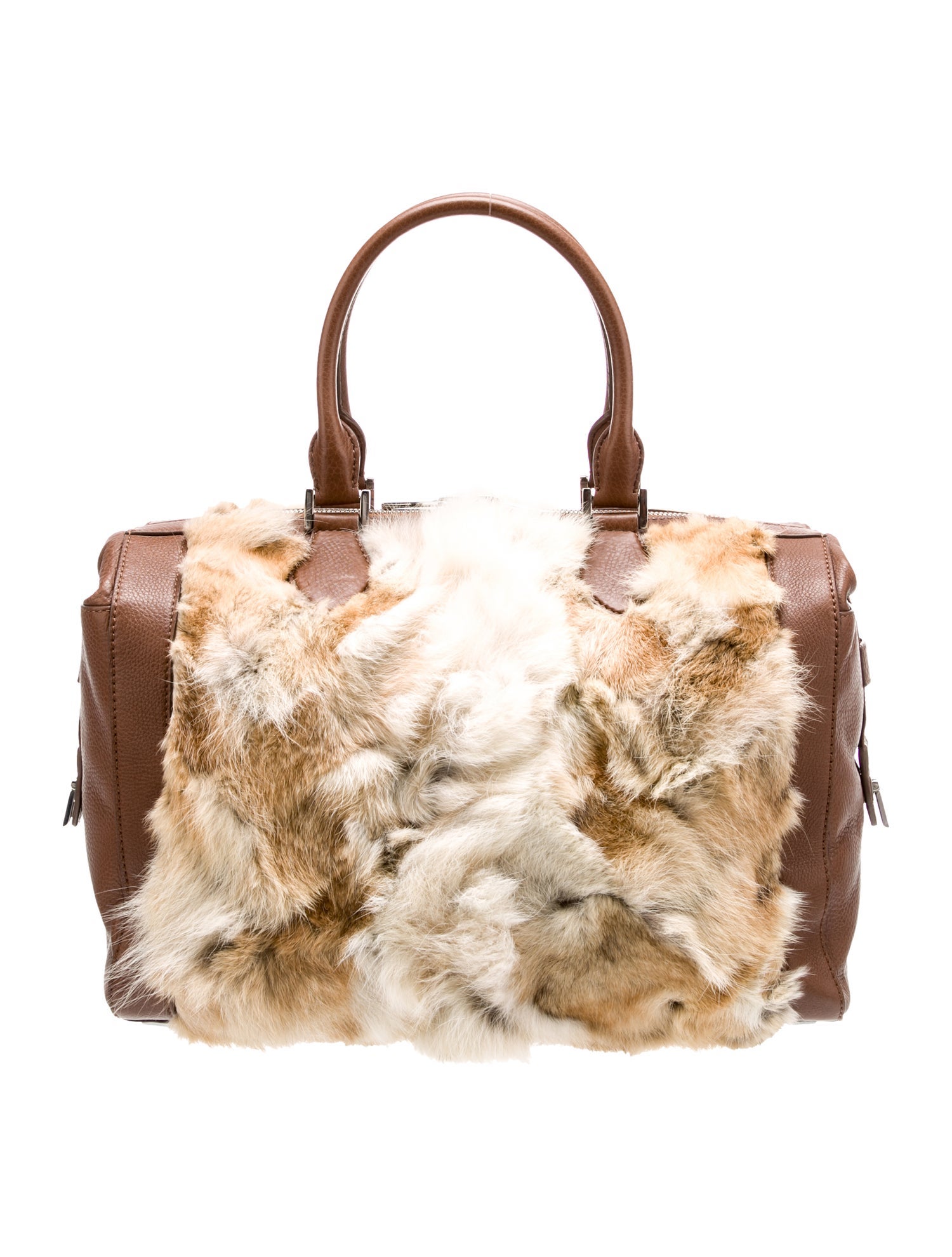 Michael Kors Fur Embellished Tote Bag - Neutrals Totes, Handbags ...
