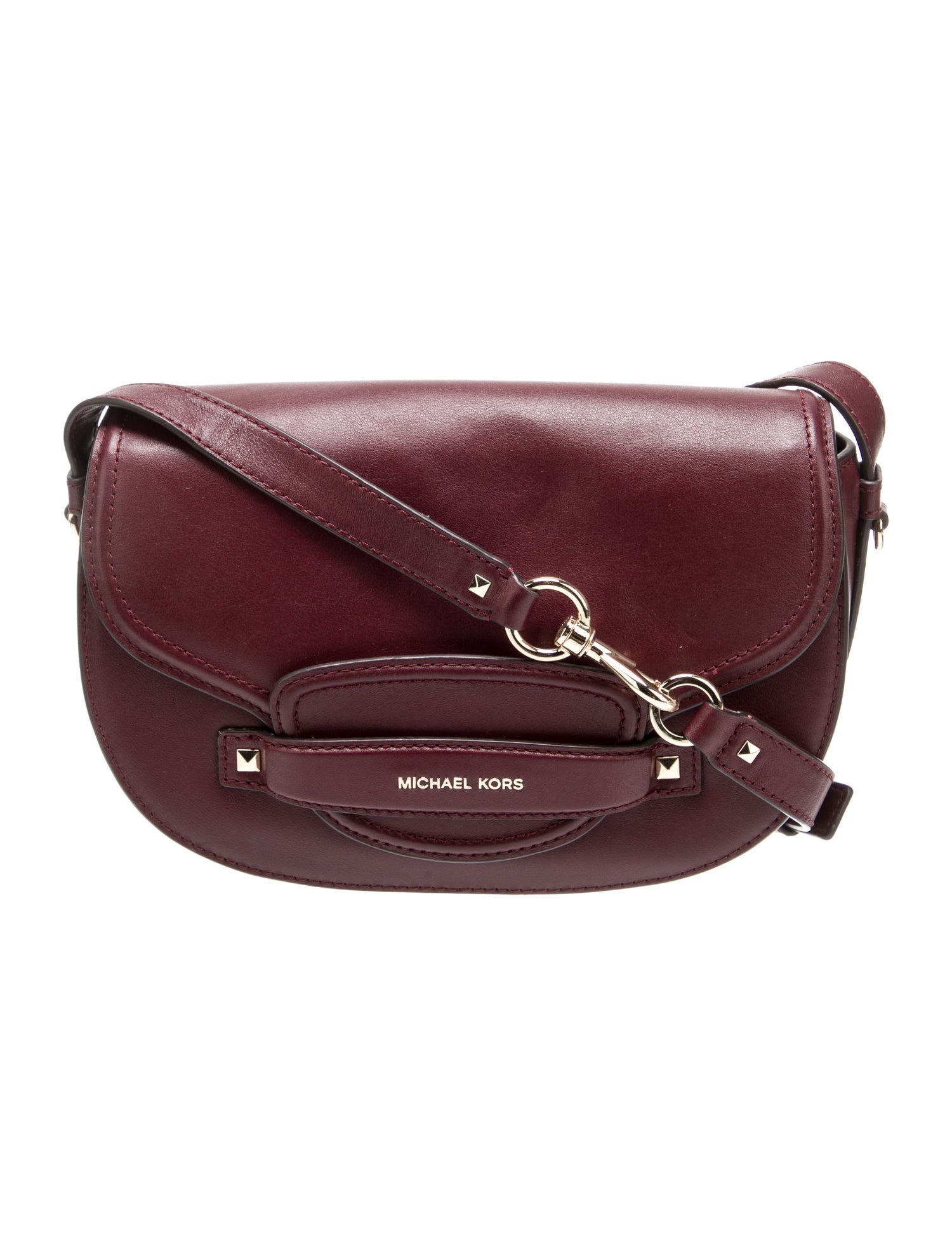 Michael Kors Leather Crossbody Bag - Red Crossbody Bags, Handbags - MIC268320 | The RealReal