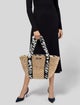 Michael Kors Raffia Tote Bag - Neutrals Totes, Handbags - MIC268658 ...