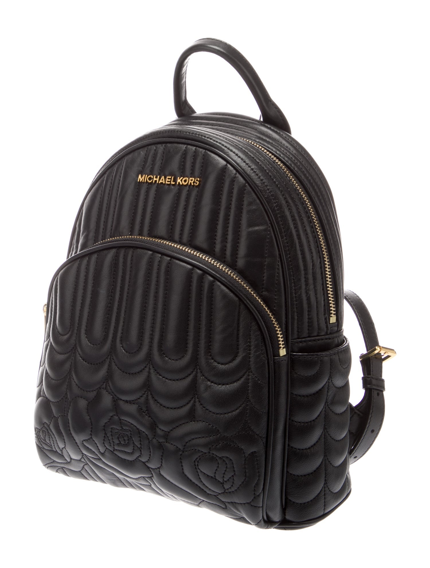 Michael Kors Rhea Quilted Leather Backpack Quilted Leather Backpack ...