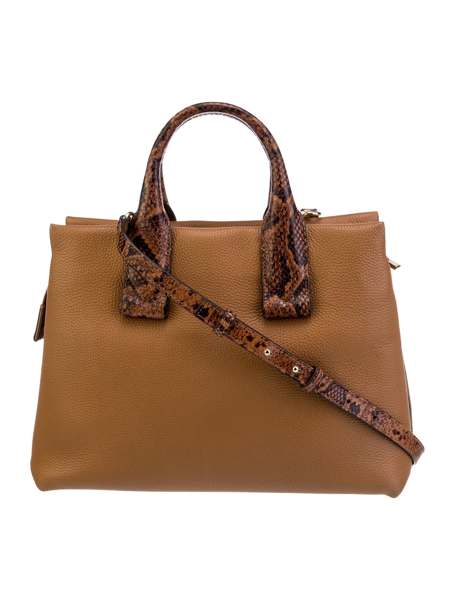 Kieselstein-Cord Leather Handle Bag - Black Handle Bags, Handbags ...