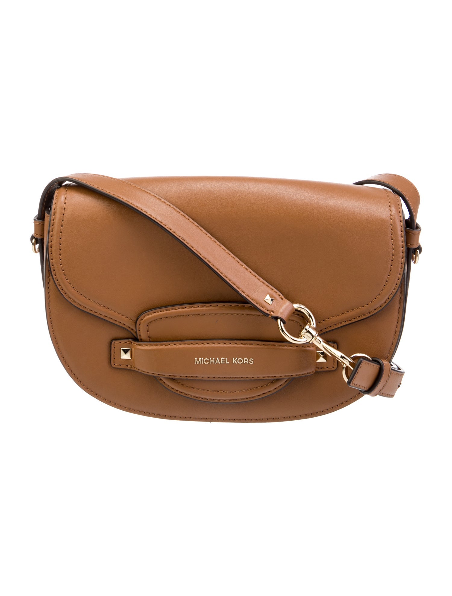 Michael Kors Leather Crossbody Bag - Brown Crossbody Bags, Handbags - MIC272027 | The RealReal