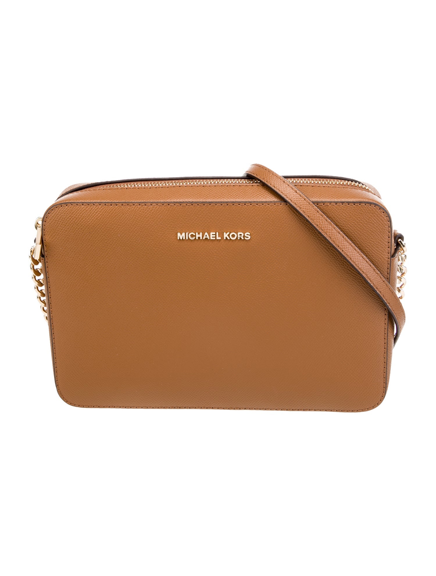 Michael Kors Leather Crossbody Bag - Brown Crossbody Bags, Handbags - MIC273527 | The RealReal