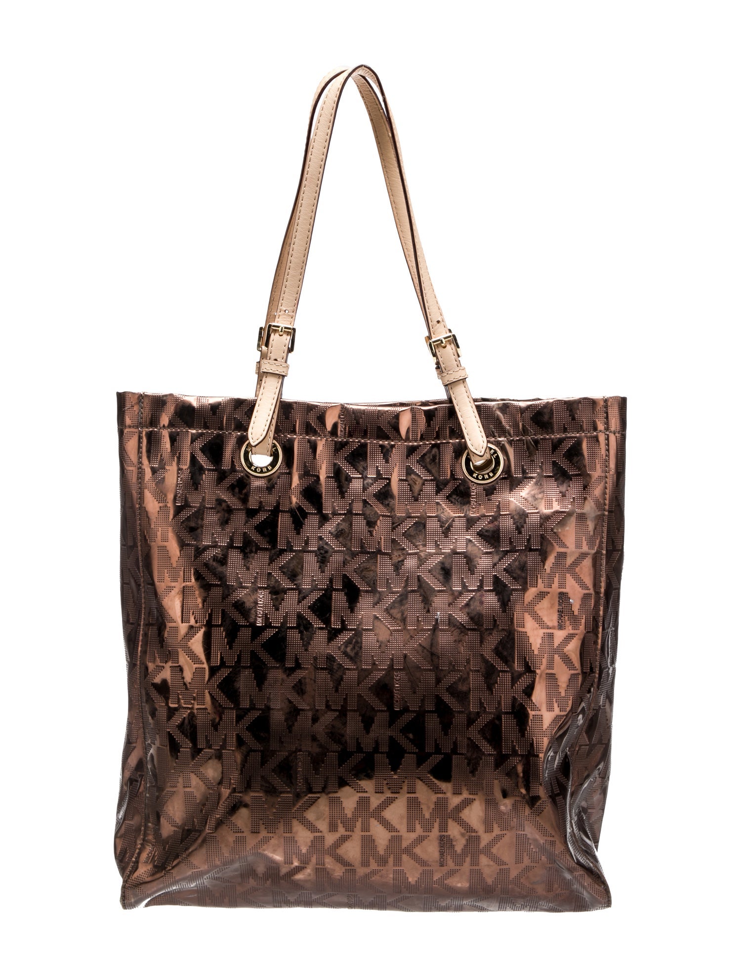 Michael Michael Kors PVC Tote - Brown Totes, Handbags - MIC276746 | The ...
