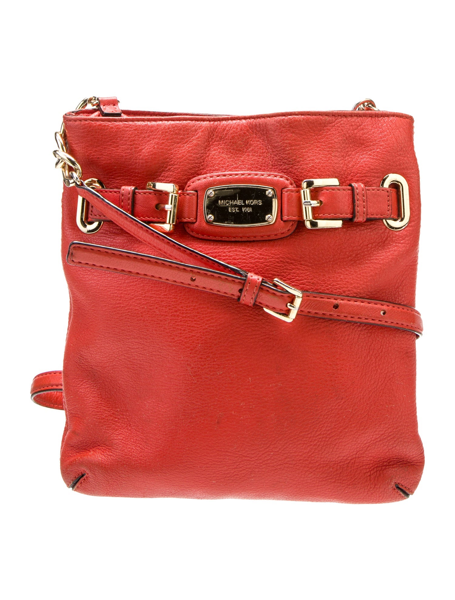 Michael Kors Leather Crossbody Bag - Orange Crossbody Bags, Handbags - MIC278451 | The RealReal