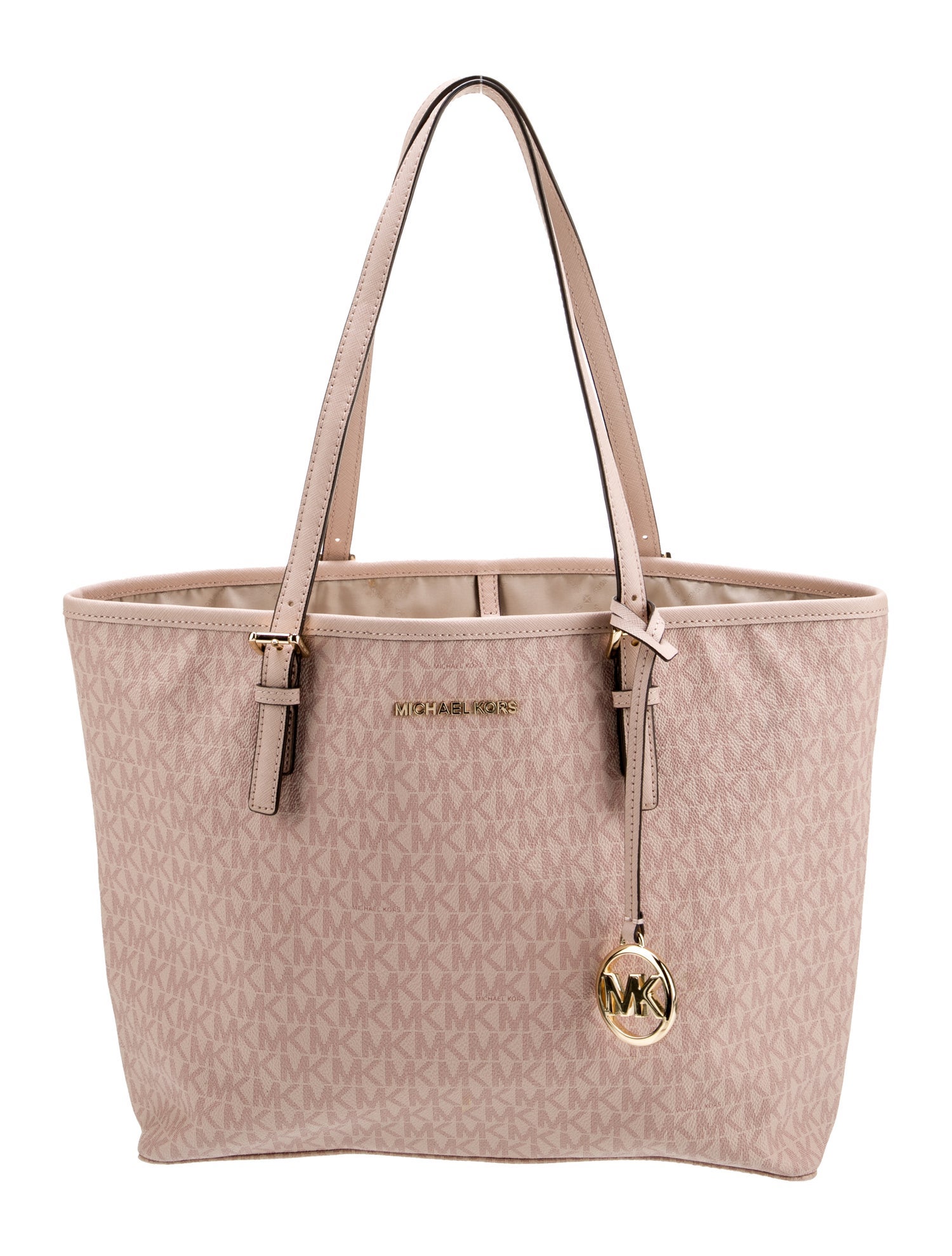 Michael Kors Monogram Tote - Neutrals Totes, Handbags - MIC279527 | The ...