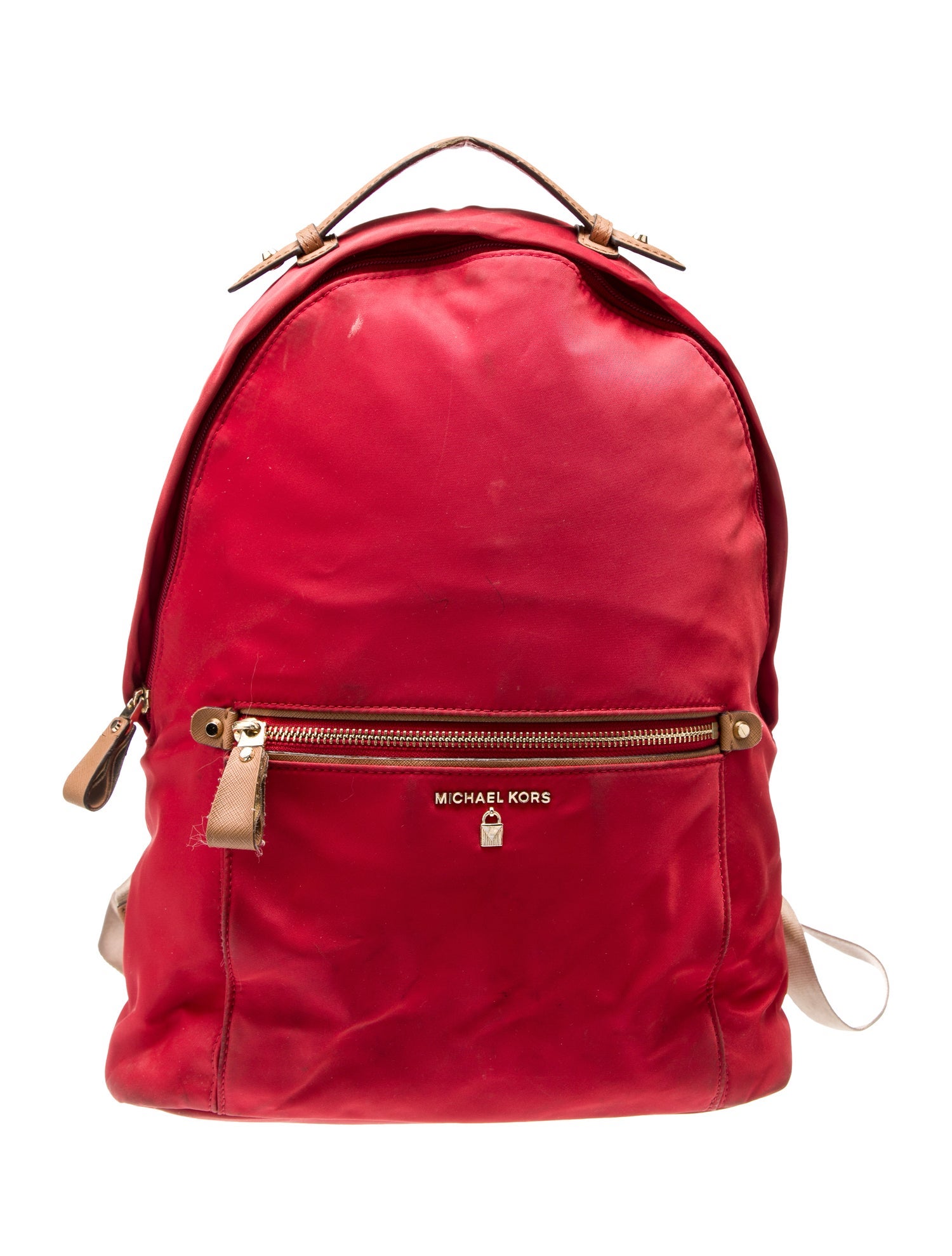 Michael Kors Nylon Backpack - Red Backpacks, Handbags - MIC285462 | The ...