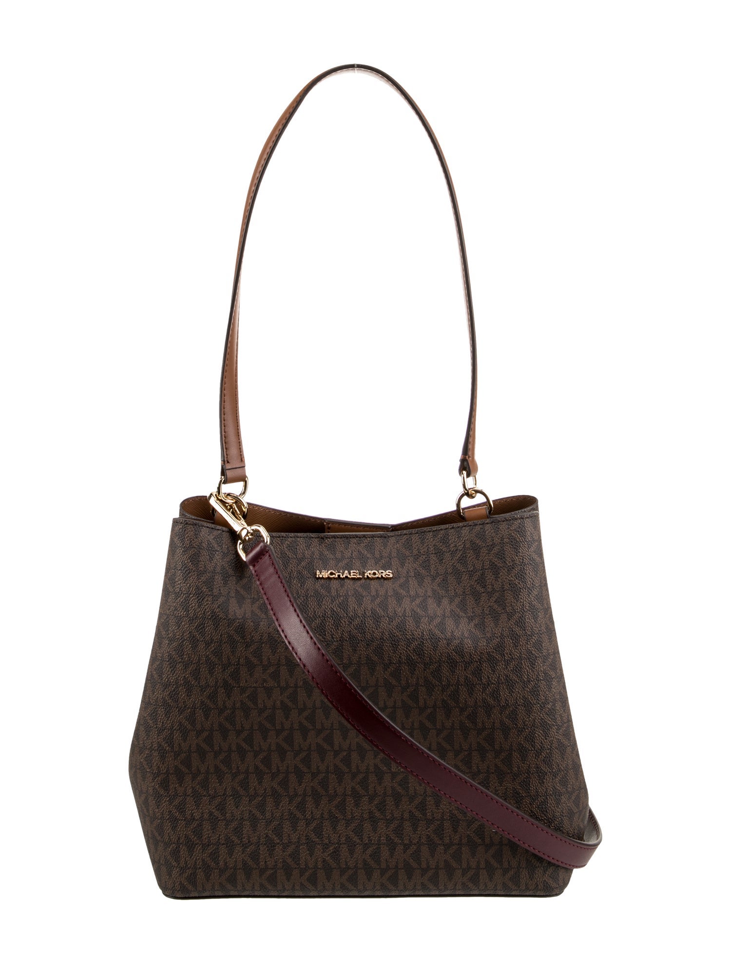 Michael Kors Bucket Bag - Brown Bucket Bags, Handbags - MIC288402 | The ...