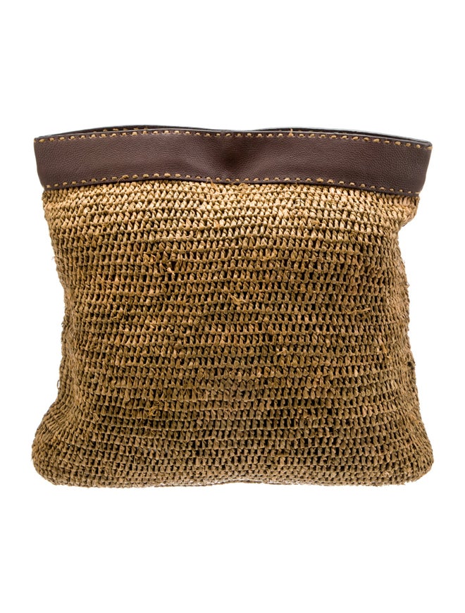 Prada Saffiano-Trimmed Tessuto Wristlet - Black Clutches, Handbags ...