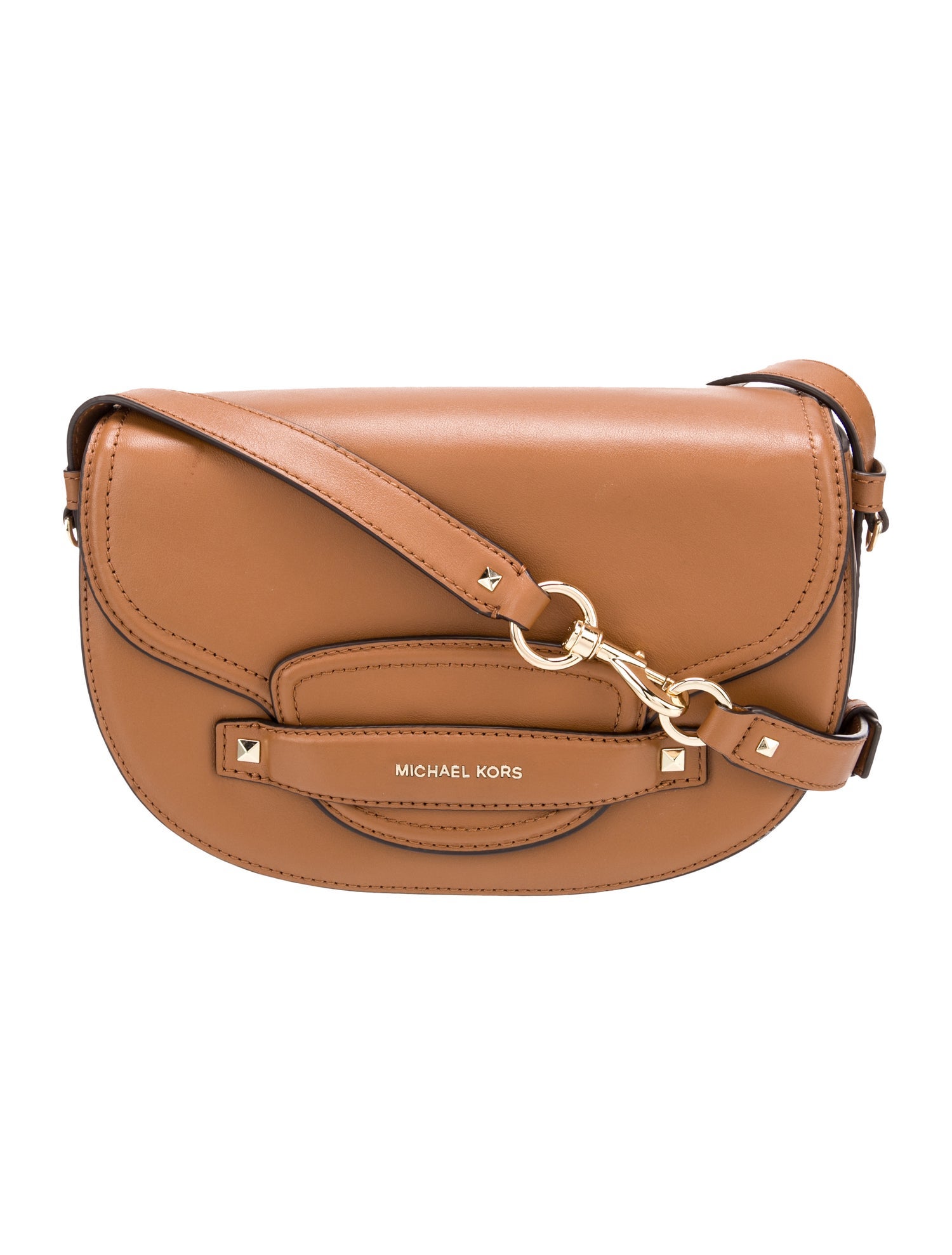 Michael Kors Leather Crossbody Bag - Brown Crossbody Bags, Handbags - MIC297232 | The RealReal
