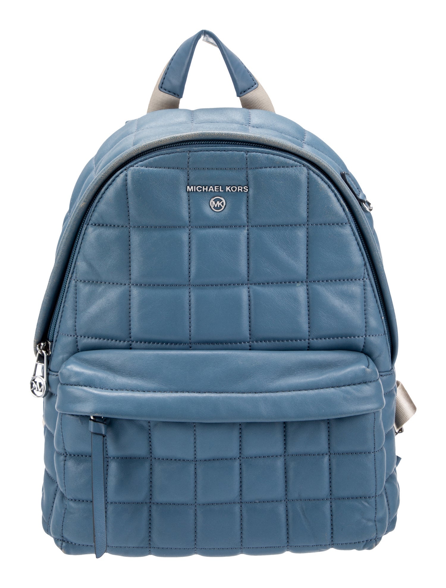 Michael Kors Leather Backpack - Blue Backpacks, Handbags - MIC297714 ...