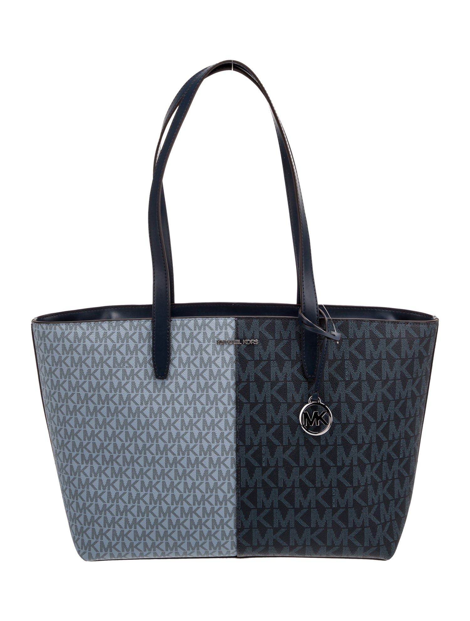 Michael Kors Monogram Tote - Blue Totes, Handbags - MIC297814 | The ...