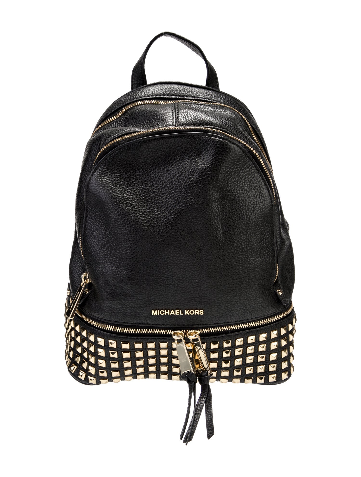 Michael Kors Leather Backpack - Blue Backpacks, Handbags - MIC300249 ...