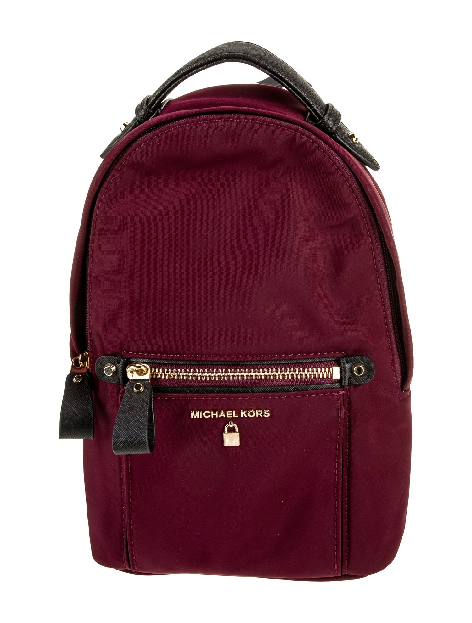 Michael Kors Nylon Backpack - Burgundy Backpacks, Handbags - MIC301154 ...