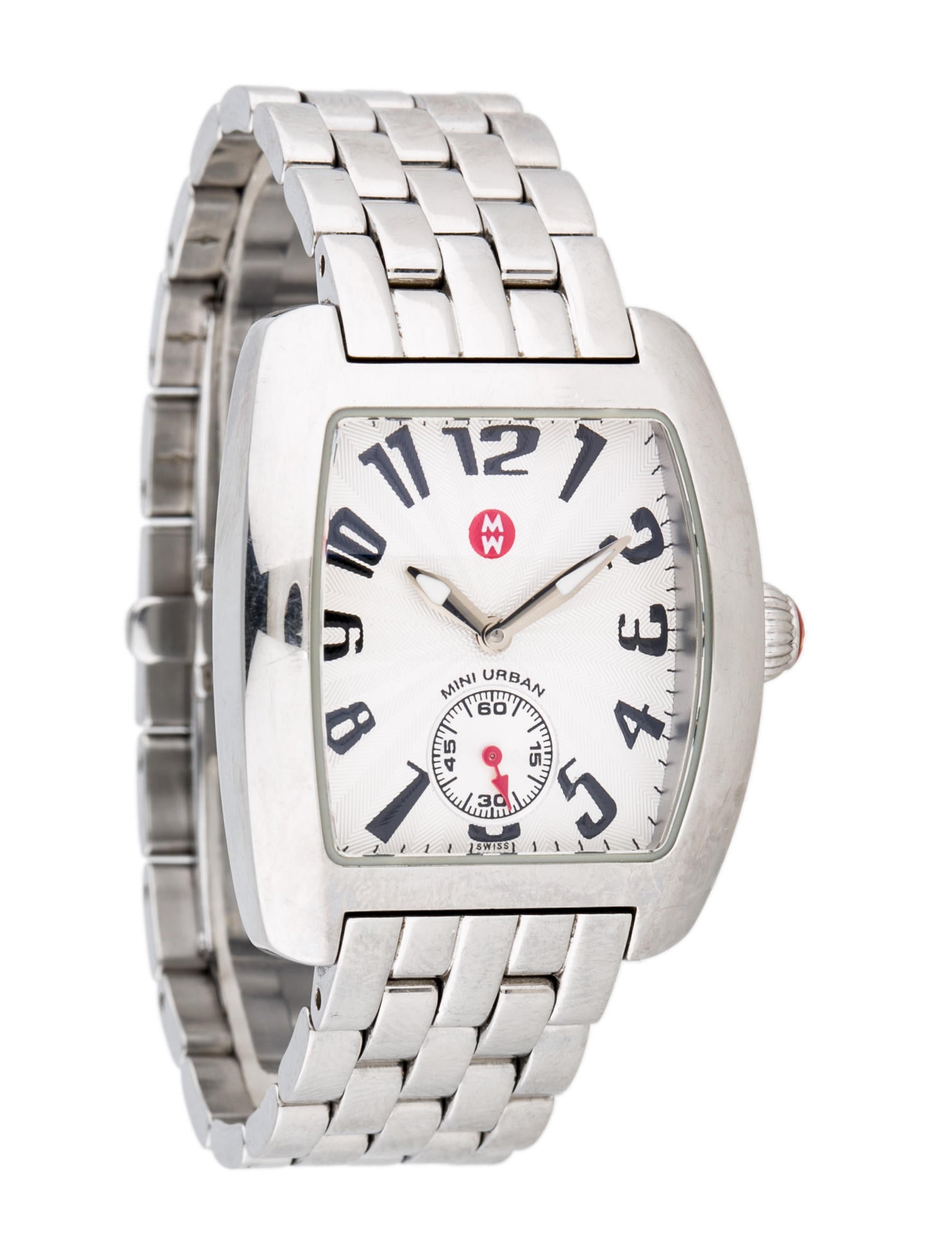 Michele Mini Urban Watch - Stainless Steel - MIE20566 | The RealReal