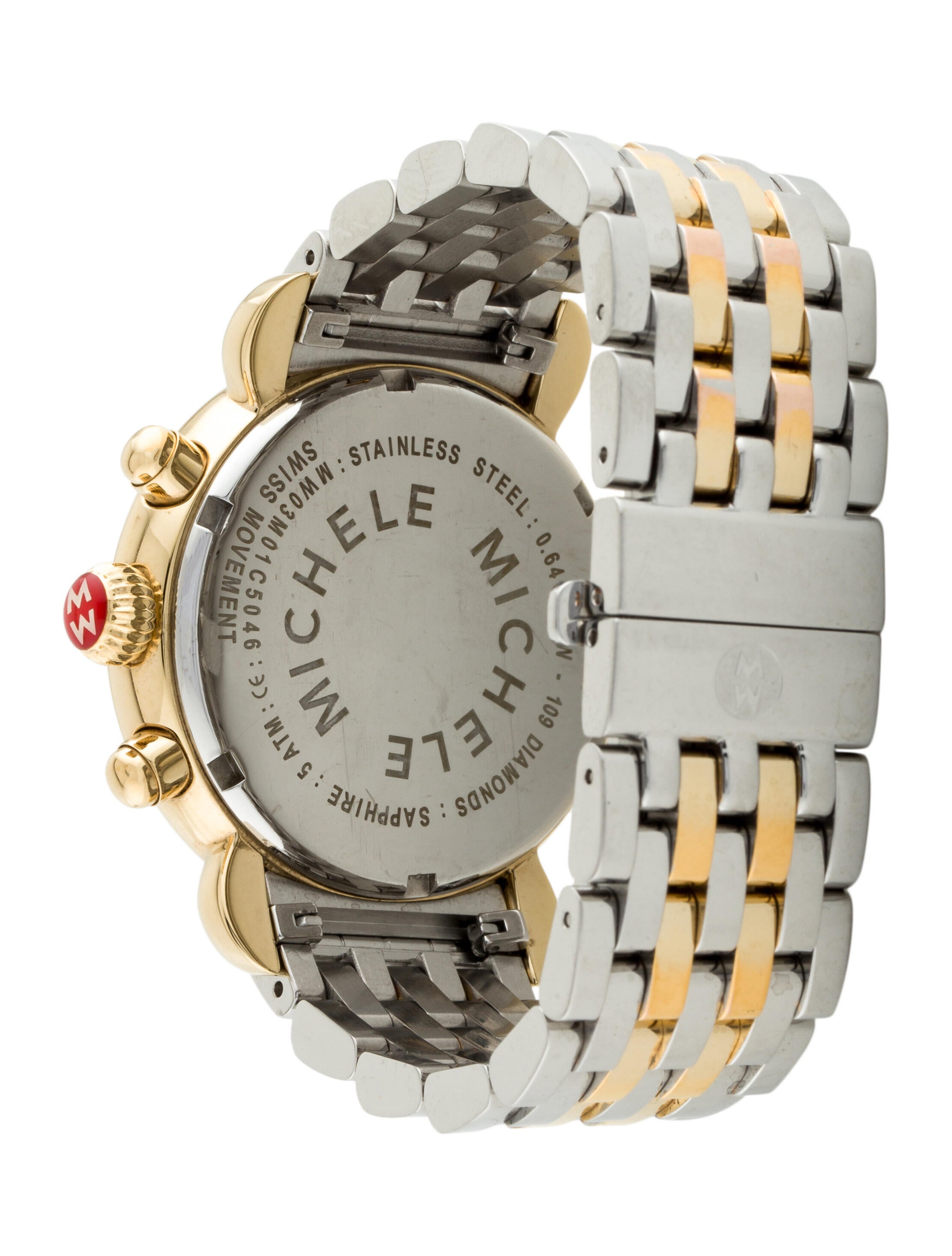 Michele CSX Diamond Chronograph Watch - MW03M01C5046 | The RealReal