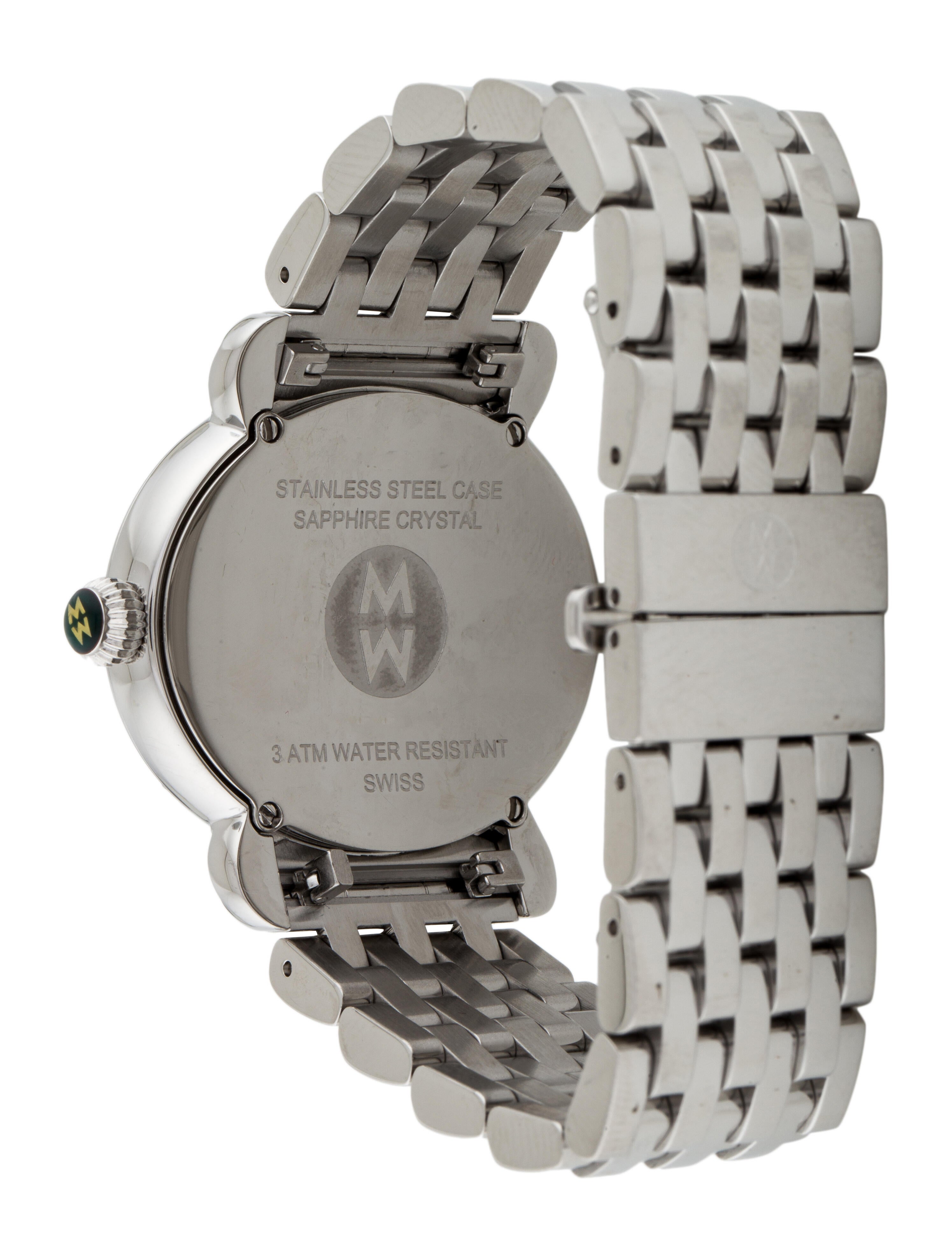 Michele CSX Blue Watch - MW03E01 | The RealReal