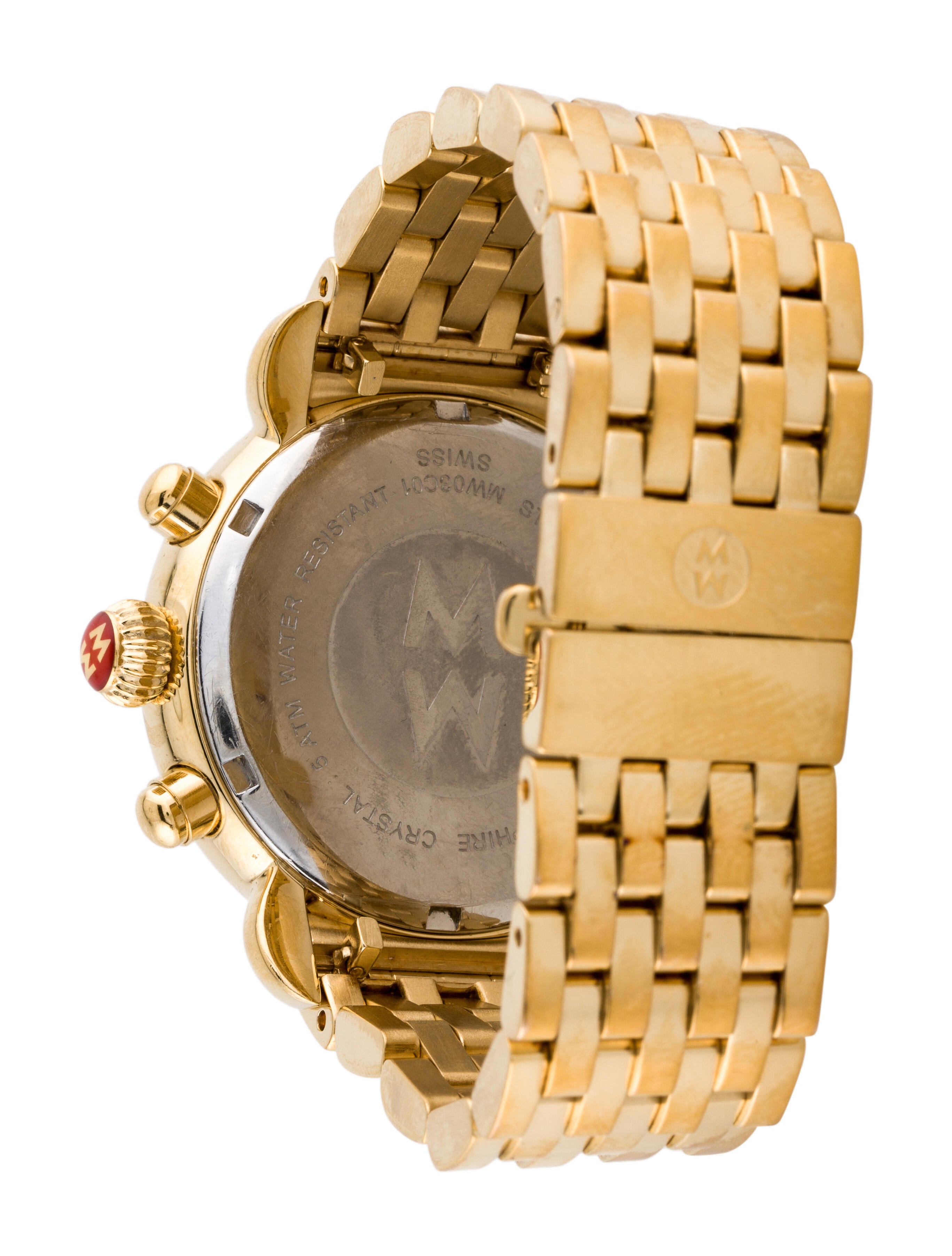 Michele CSX Diamond Chronograph Watch - MIE33284 | The RealReal