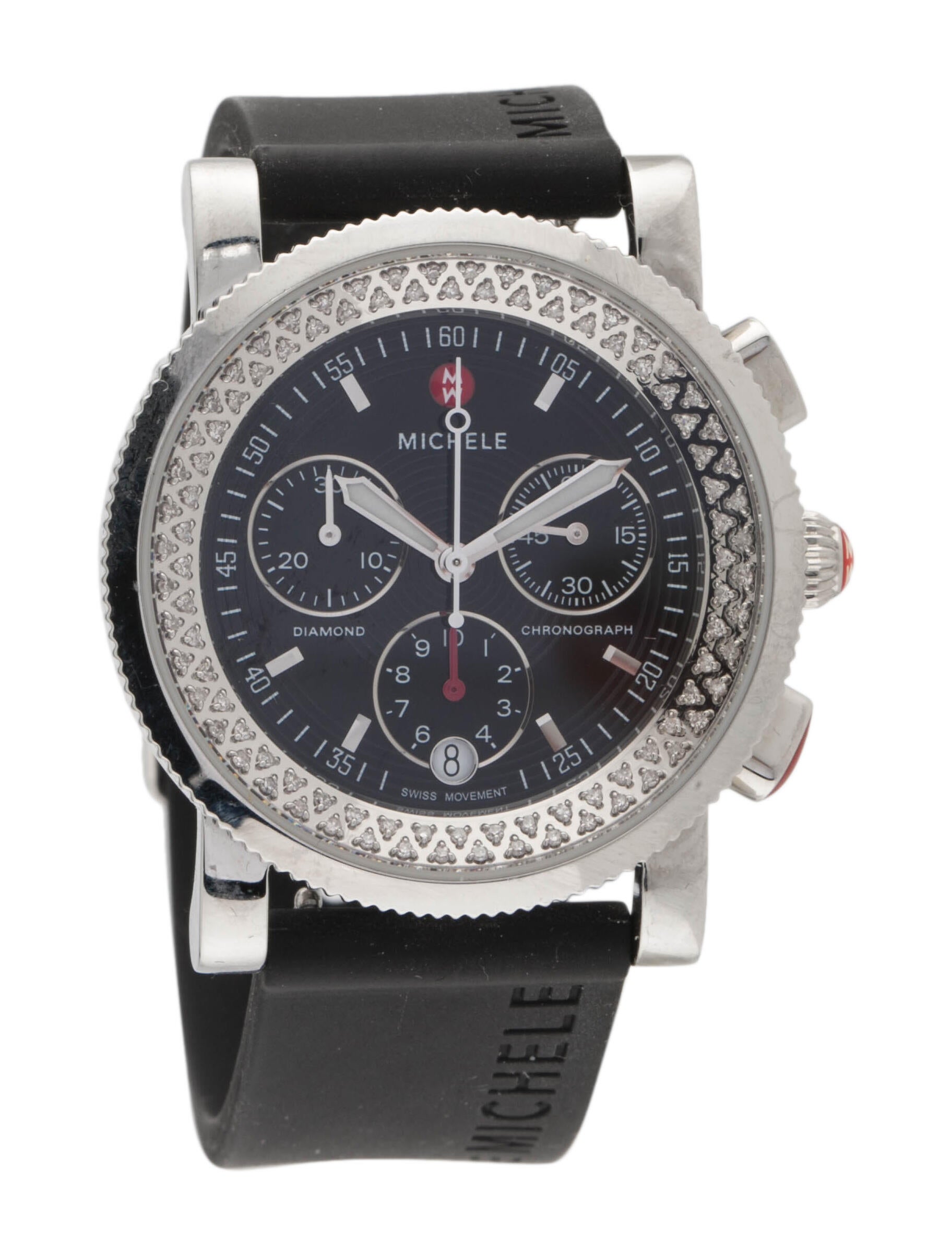 Vintage Watch Vintage Diamond Watch - Black - VINTP20070 | The RealReal