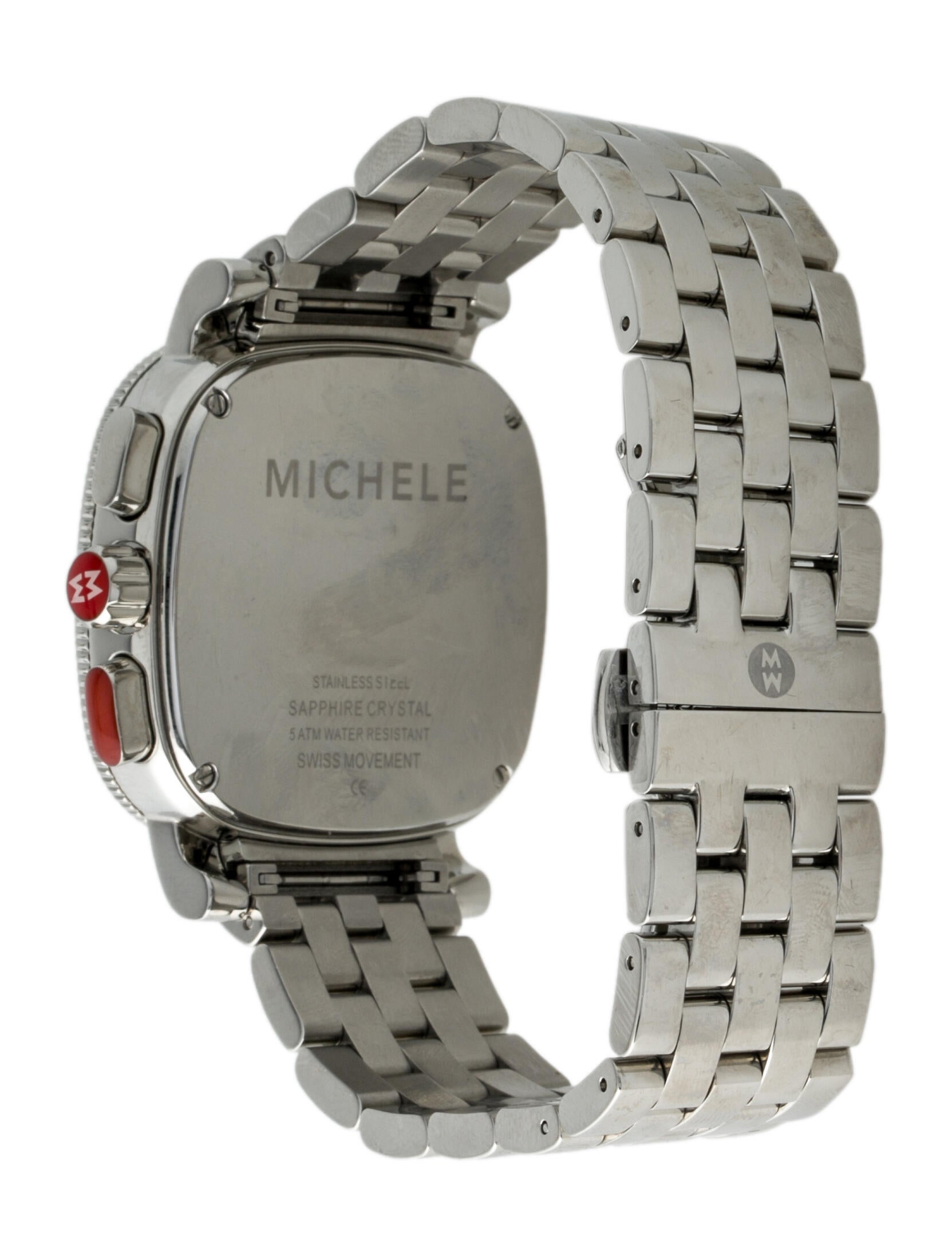 Michele XL Chronograph w - MW01L00A0007 | The RealReal
